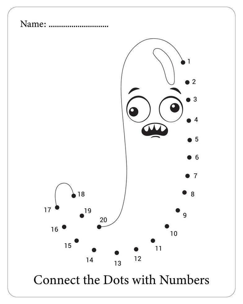 Cute Alphabet Dot To Dot Connect, Coloring Pages for kids, Activity ...
