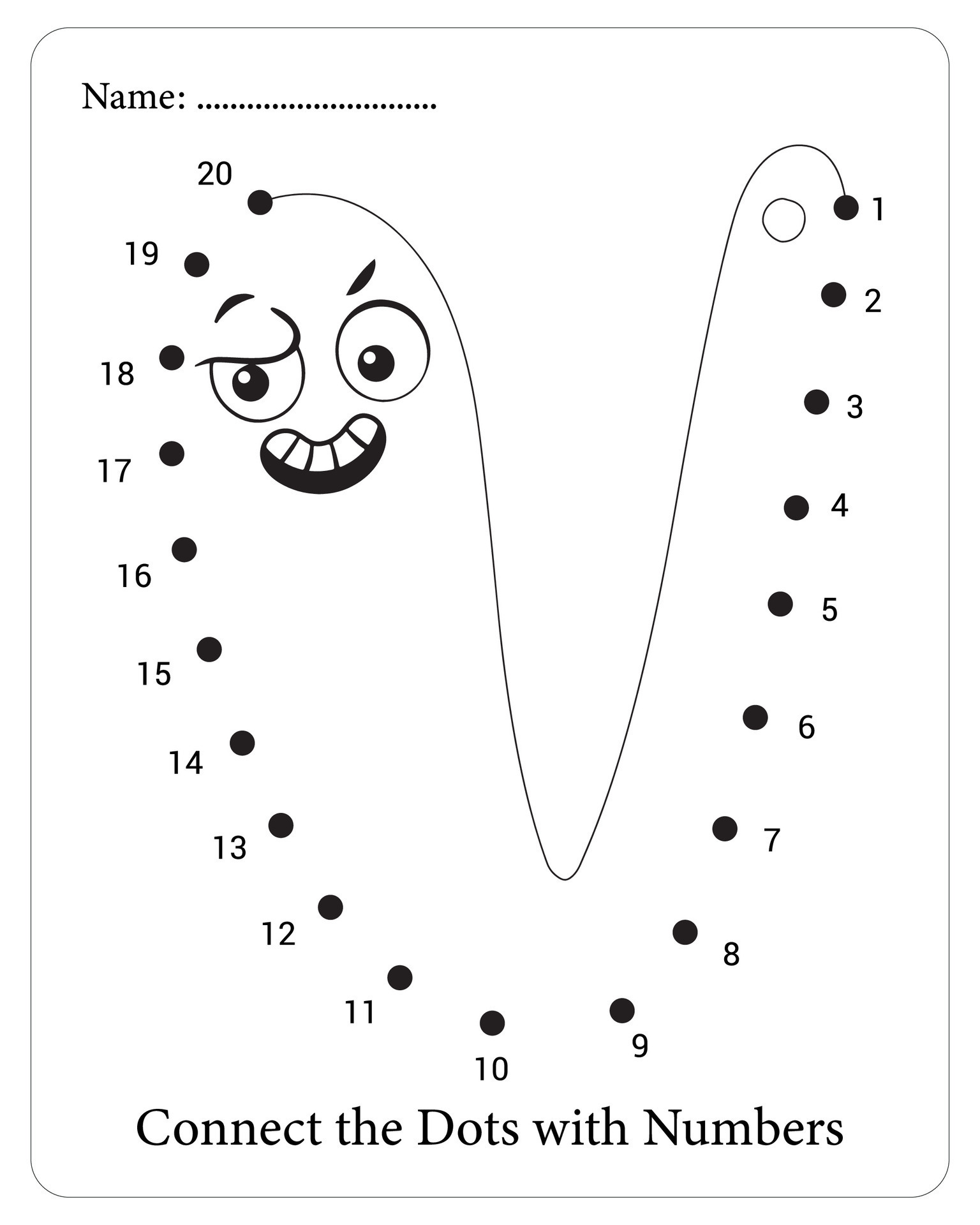 Cute Alphabet Dot To Dot Connect, Coloring Pages for kids, Activity ...