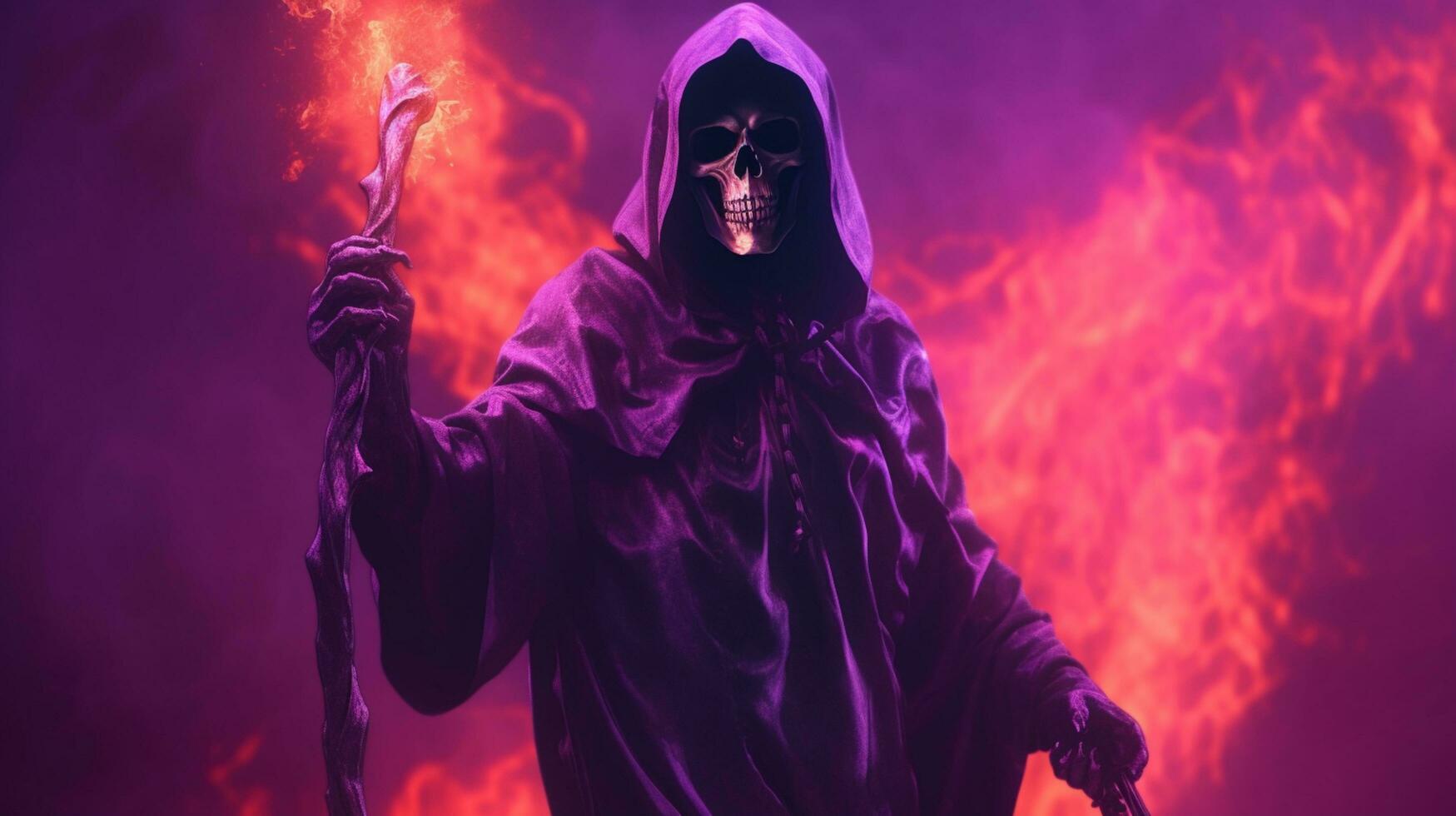 grim reaper purple color illustration 26727086 Stock Photo at Vecteezy