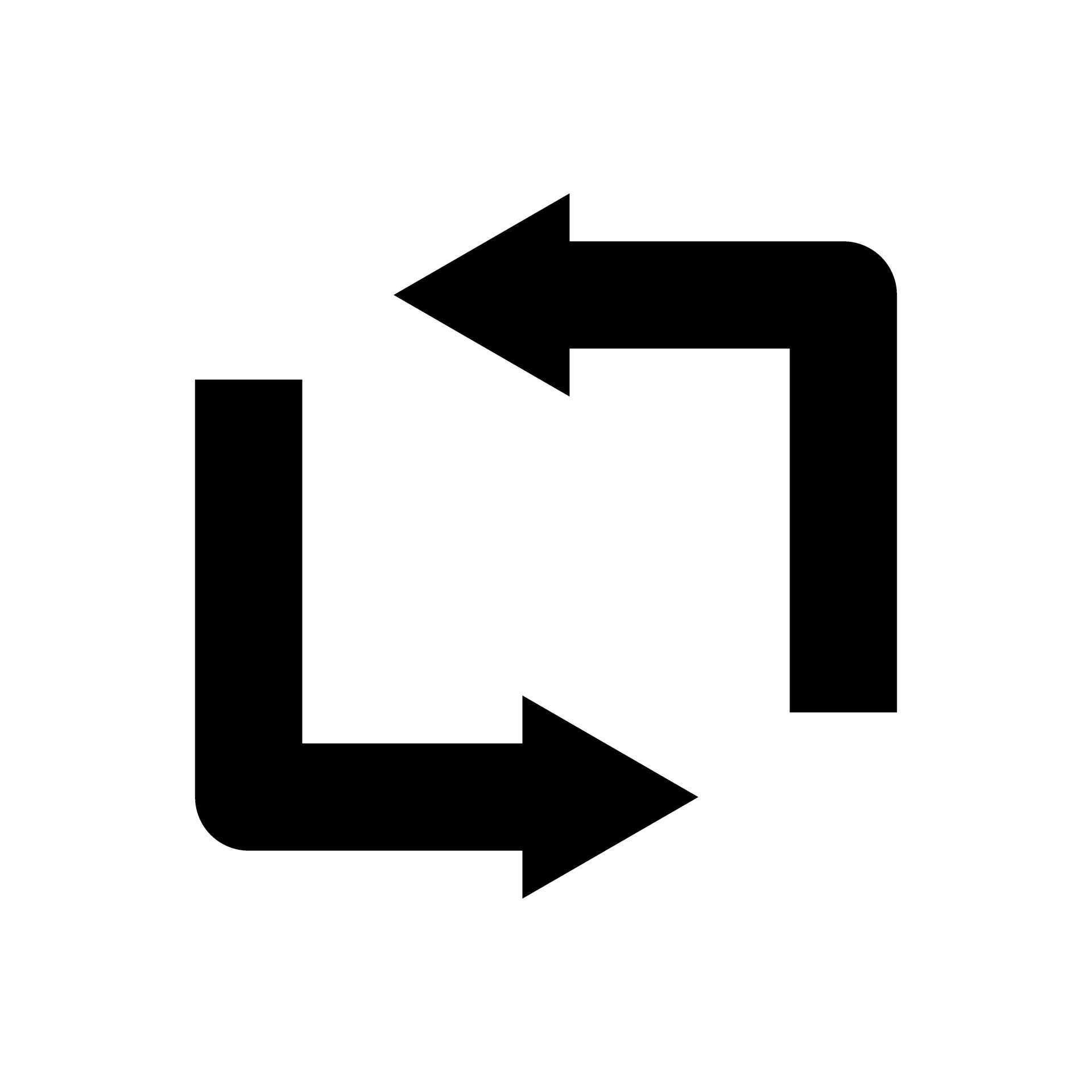 Loop silhouette icon. Repeat sign. Vector. 26729134 Vector Art at Vecteezy