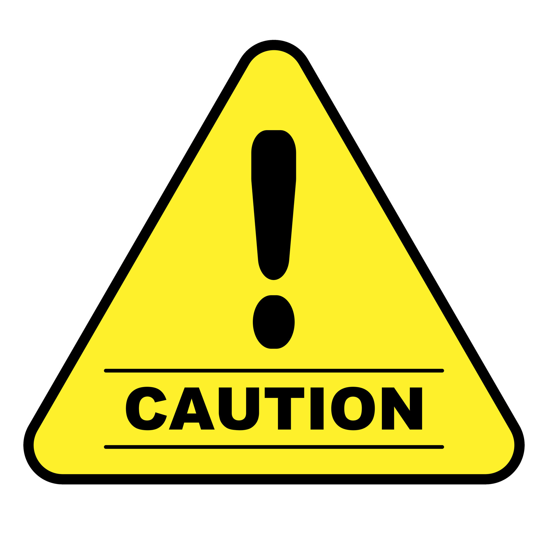Caution Sign Alert Sign Vector 26729168 Vector Art At Vecteezy
