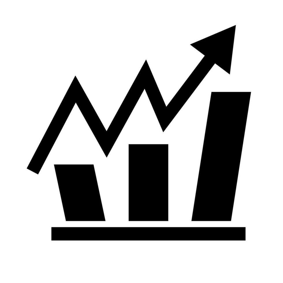 Highlighted bar graph silhouette icon. Vector. 26729205 Vector Art at ... Highlighted bar graph silhouette icon. Vector. 26729205 Vector Art at ...