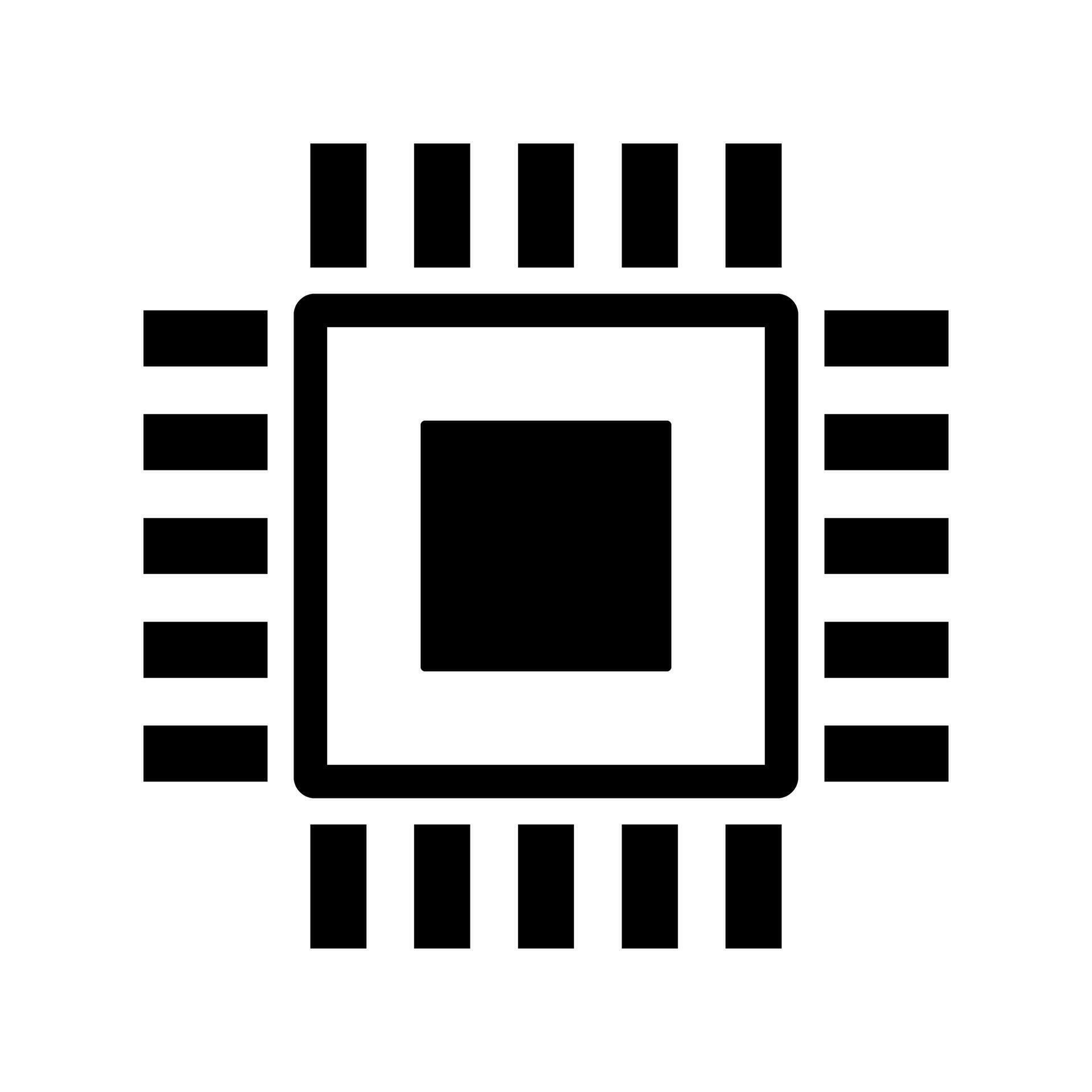 Central Processing Unit icon. Vector. 26730282 Vector Art at Vecteezy