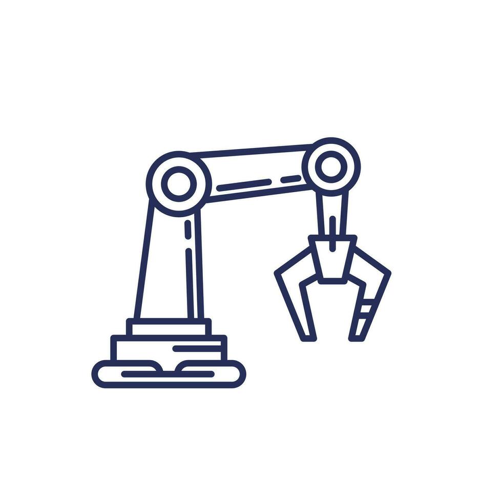 Robotic arm, automation of production line icon 26731232 Vector Art at ... Robotic arm, automation of production line icon 26731232 Vector Art at ...