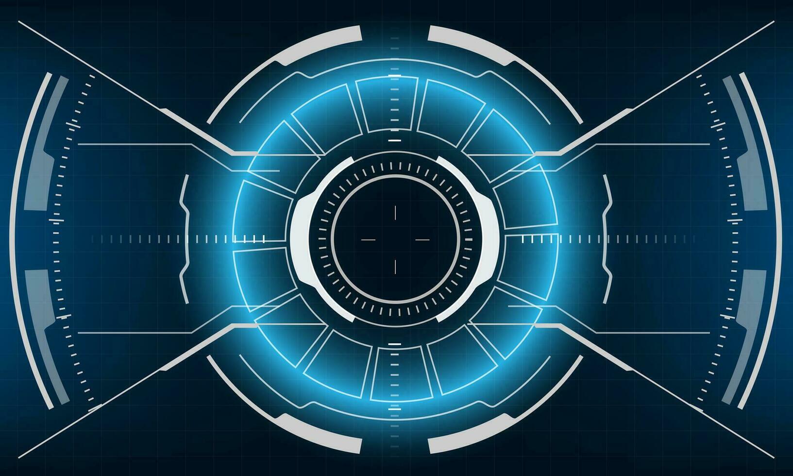 Hud Sci Fi Interface Screen View Design Virtual Reality Futuristic