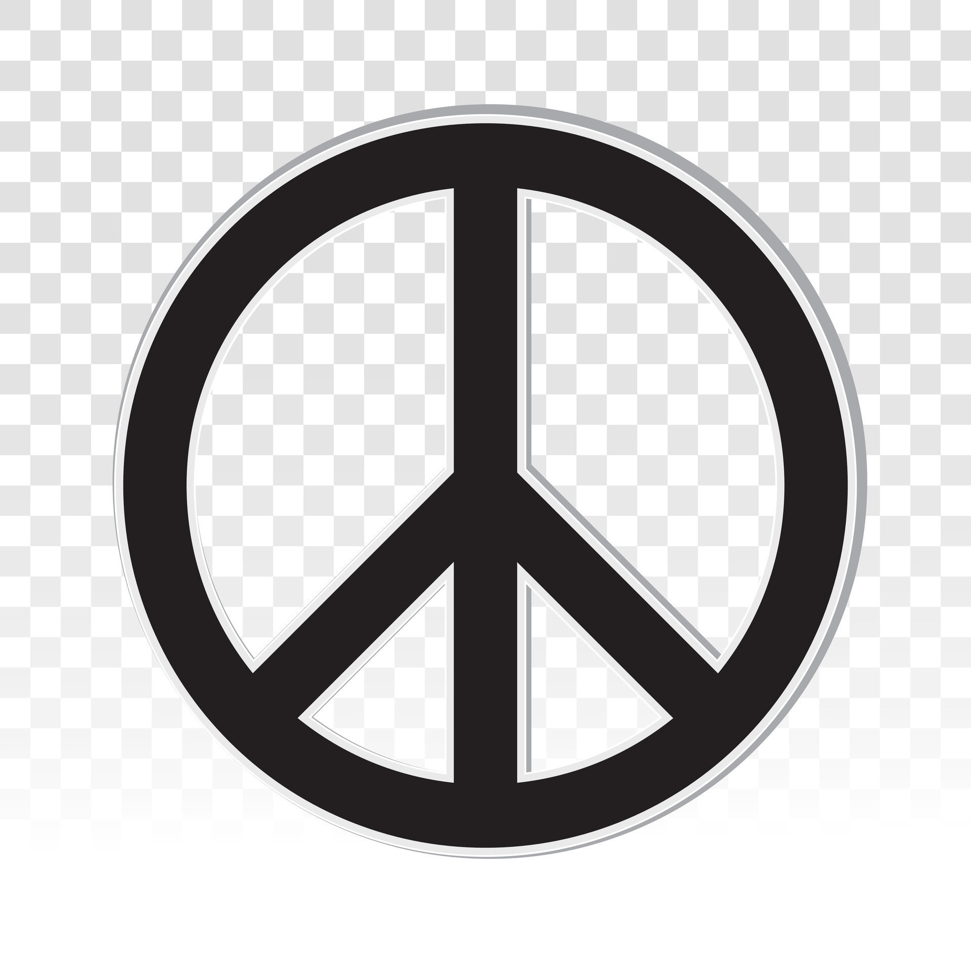 Peace Sign Icon For Applications And Websites 26739129 Vector Art At