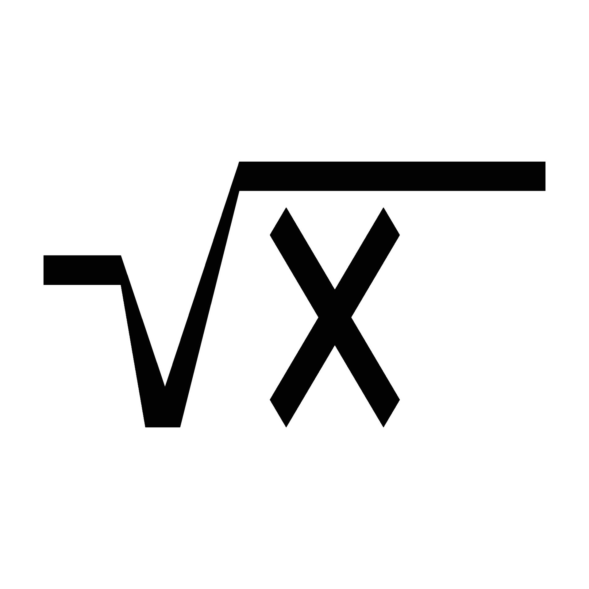 math root icon vector 26741034 Vector Art at Vecteezy