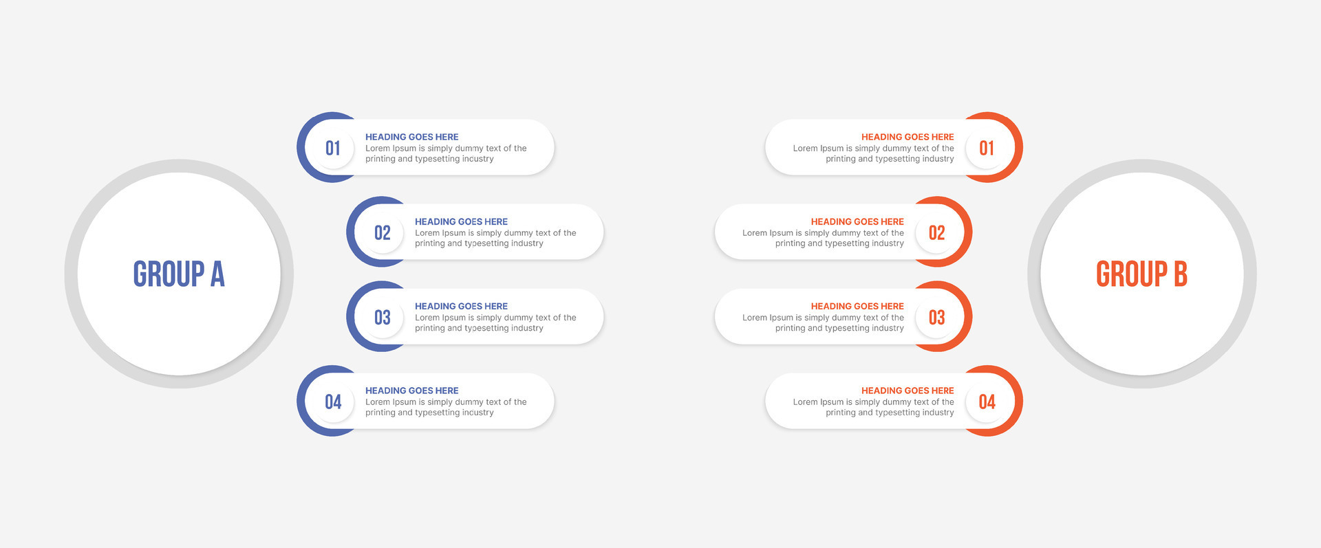Comparison VS Versus Infographic Template Design 26742277 Vector Art at ...