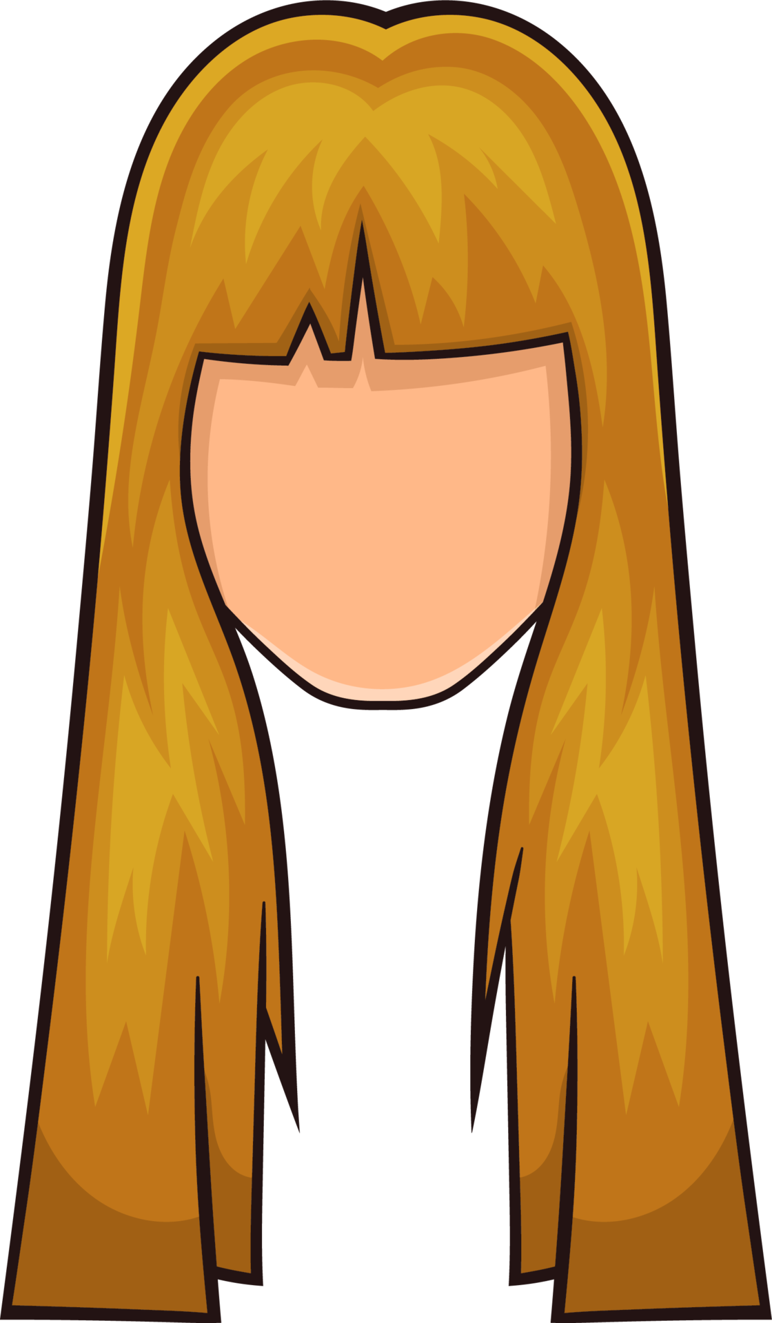 Woman Hair Clipart 26749405 Png