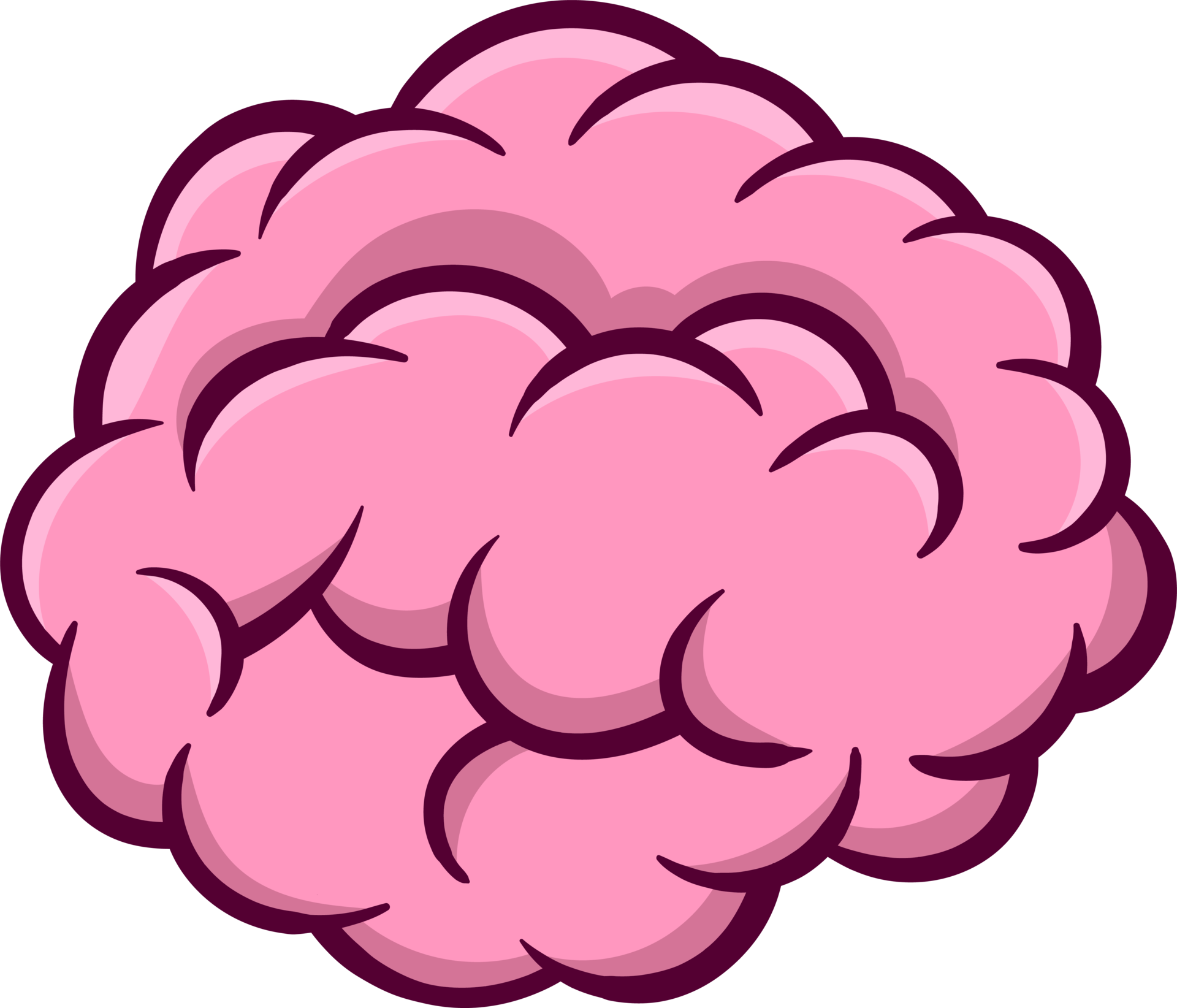 Brain Cartoon Icon Clipart 26749955 Png