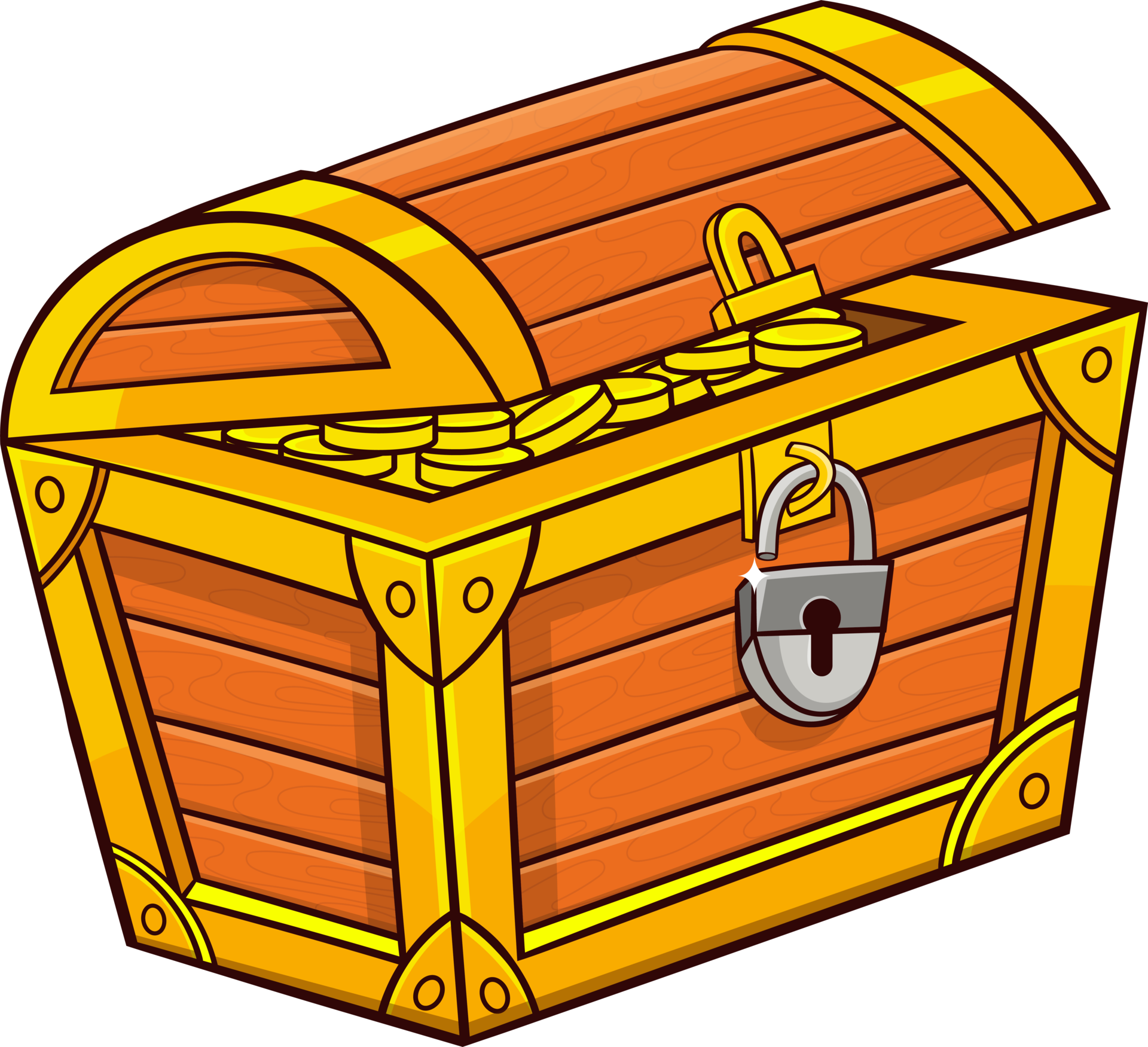Treasure chest clipart 26749972 PNG
