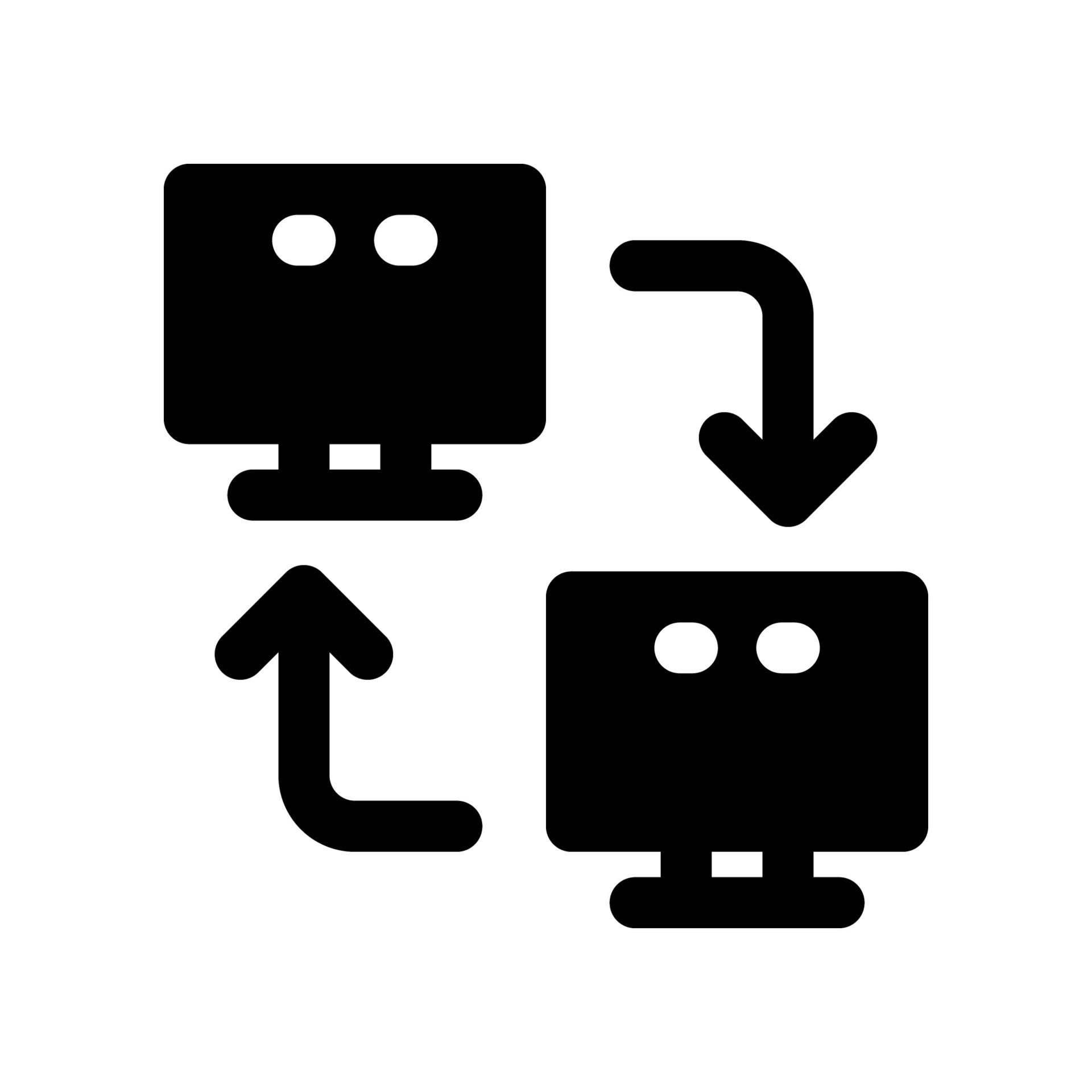 client server icon. vector icon for your website, mobile, presentation ...