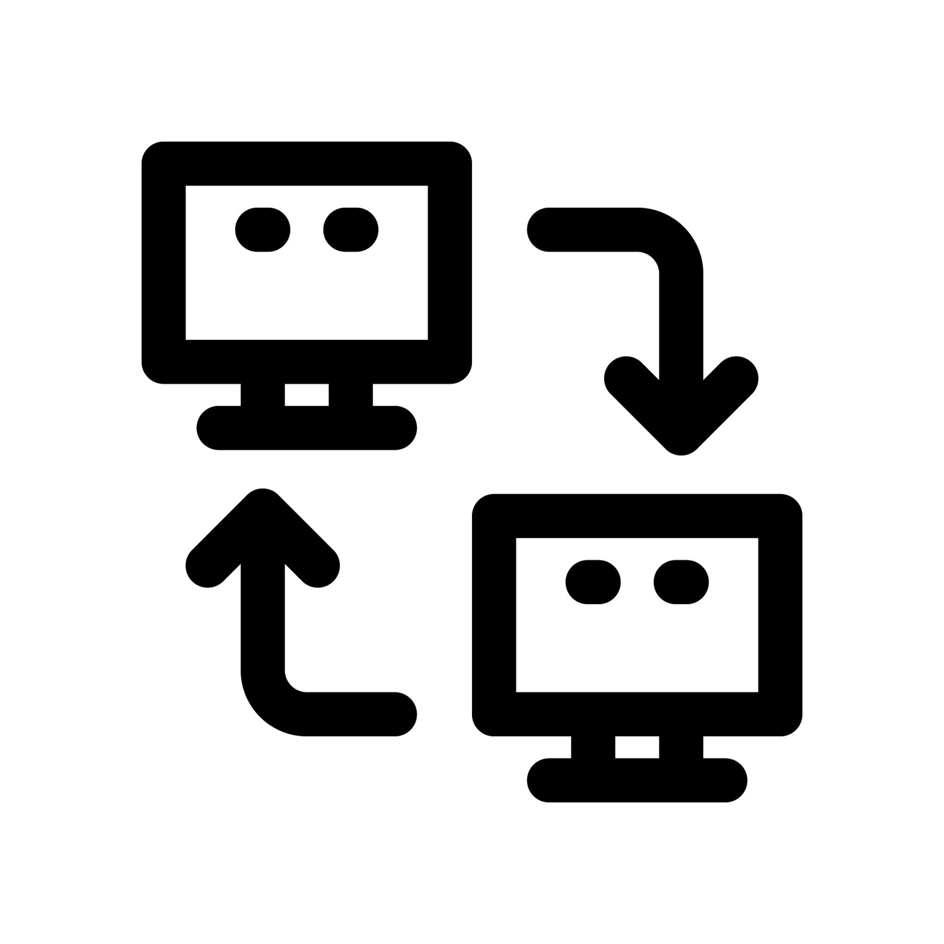 client server icon. vector icon for your website, mobile, presentation ...