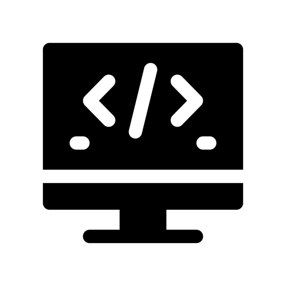 web development icon. vector icon for your website, mobile ...