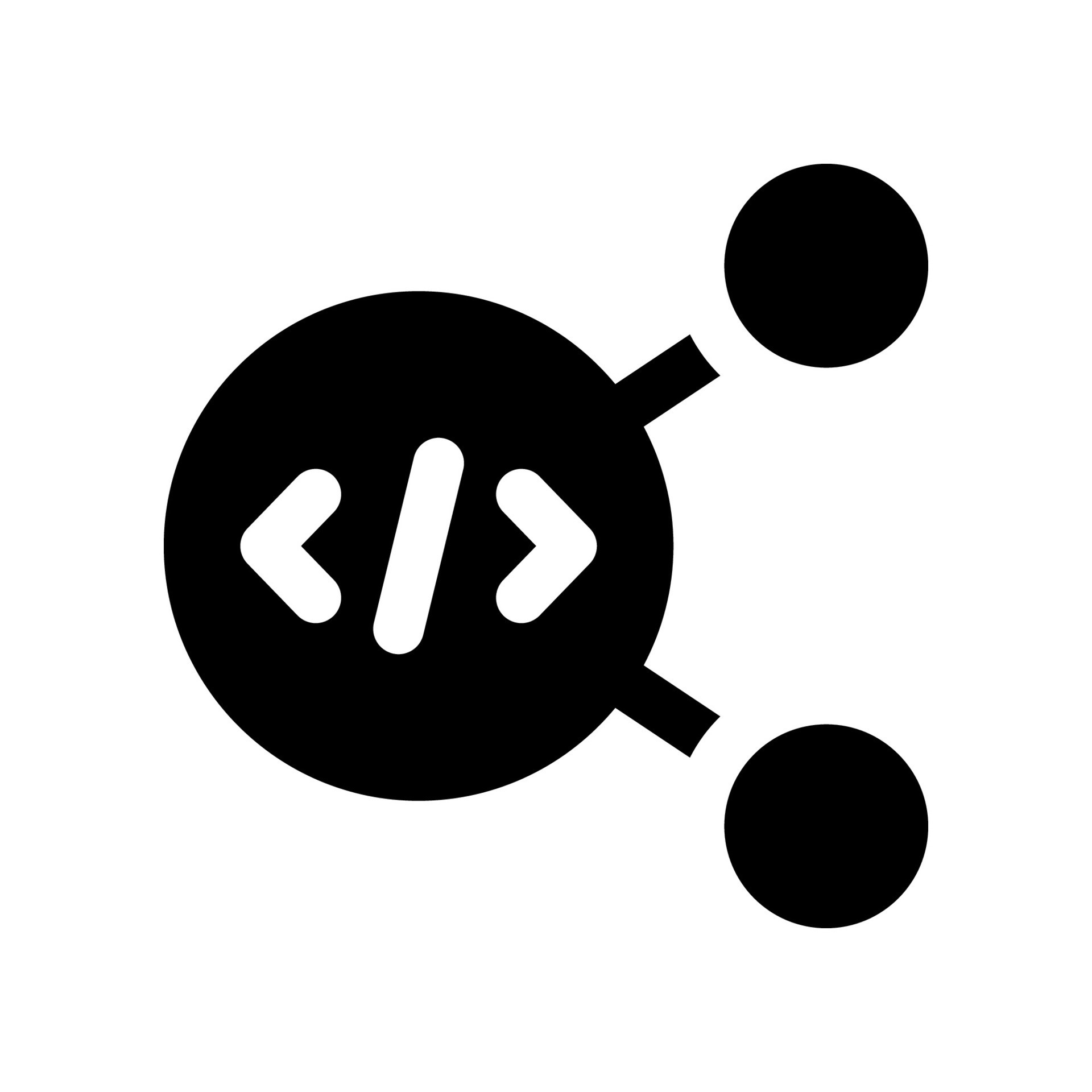 share code icon. vector icon for your website, mobile, presentation ...