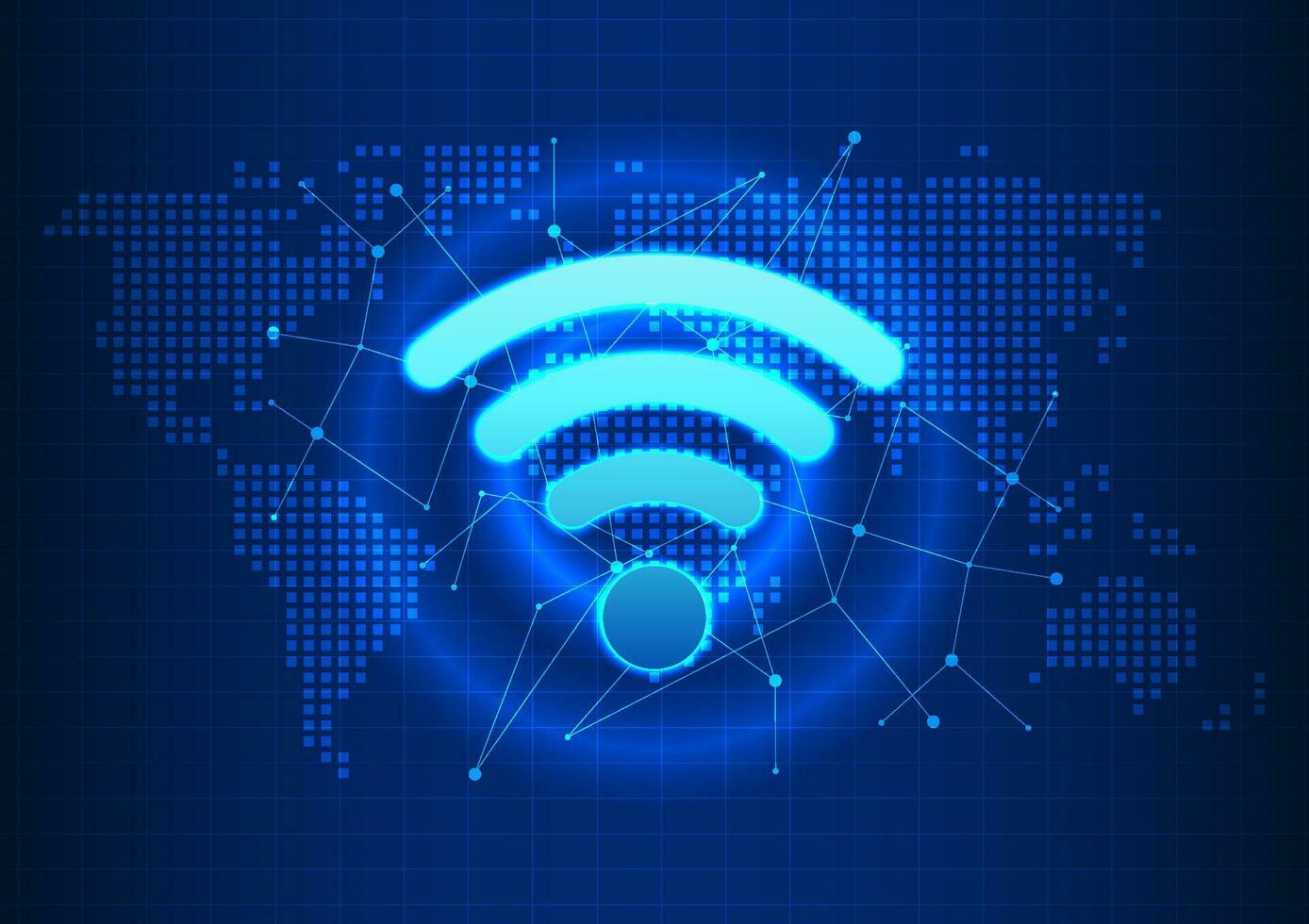 Wifi tecnología, Wifi es un tecnología ese transmite inalámbrico Internet señales a electrónico ...