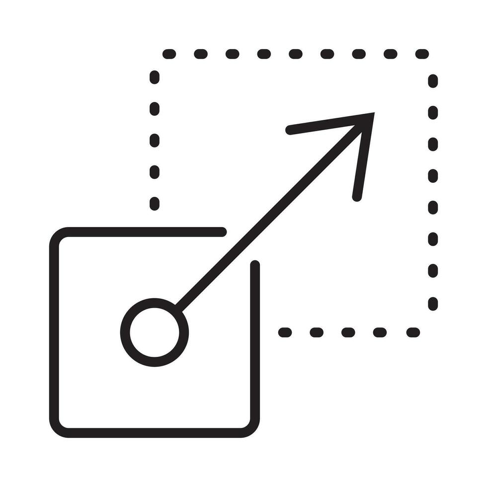 Scalability or scalable system line art vector icon for apps and ... Scalability or scalable system line art vector icon for apps and ...