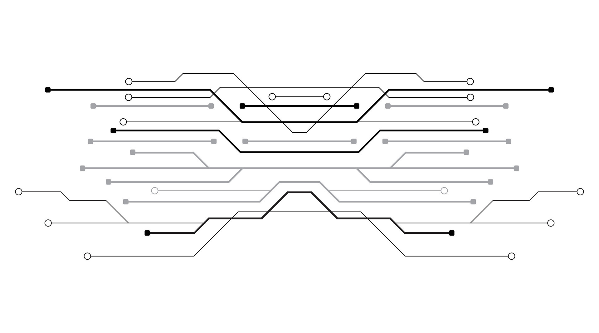 Circuit Board Technology Background Future Electronics Tech Concept Movement Vector