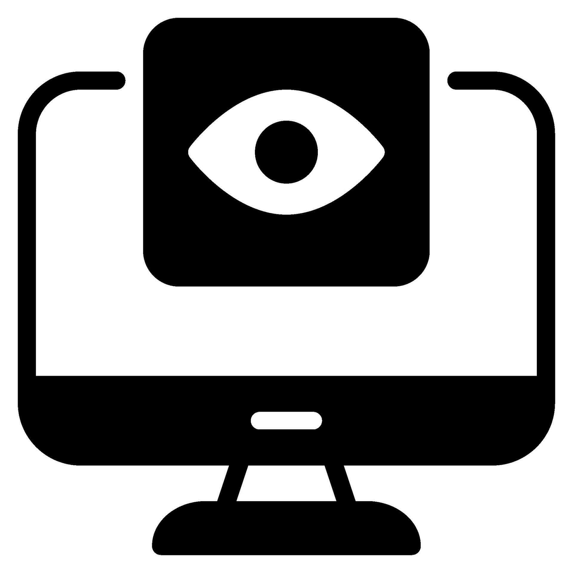 Remote Monitoring Icon 26758197 Vector Art at Vecteezy