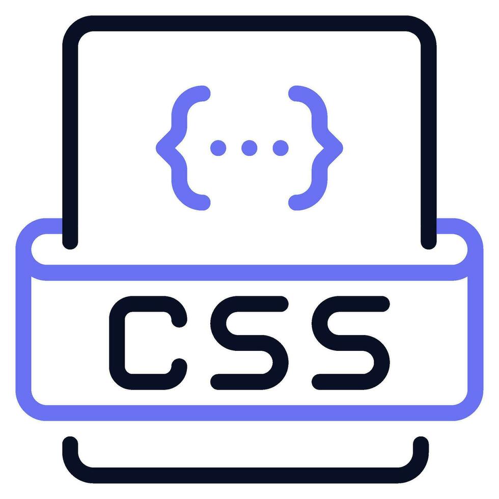 Css Styling Icon 26758219 Vector Art At Vecteezy
