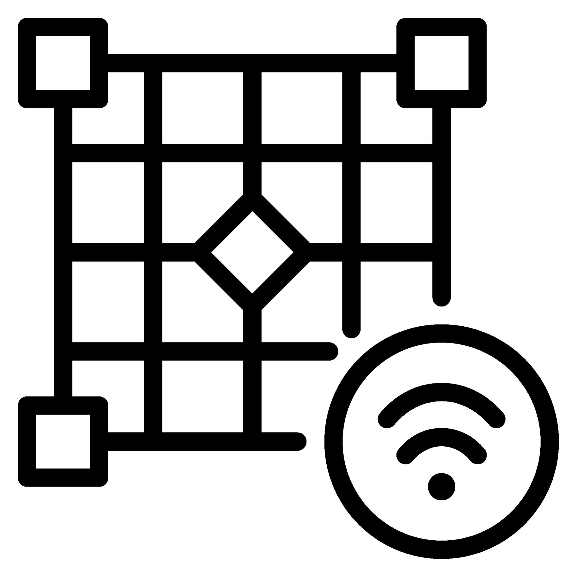 Smart grid Icon 26758291 Vector Art at Vecteezy