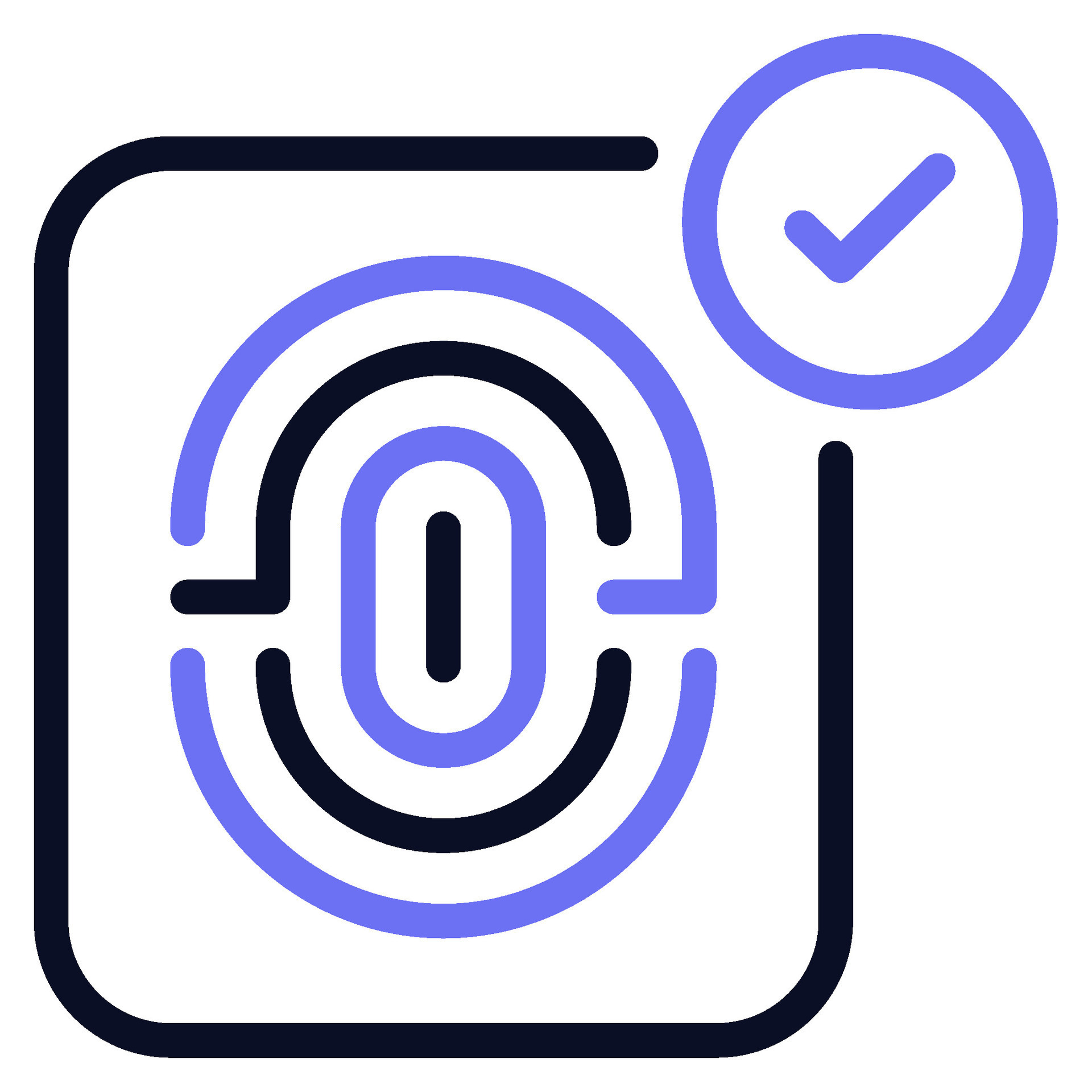 Biometric Authentication Icon Illustration 26758324 Vector Art At Vecteezy