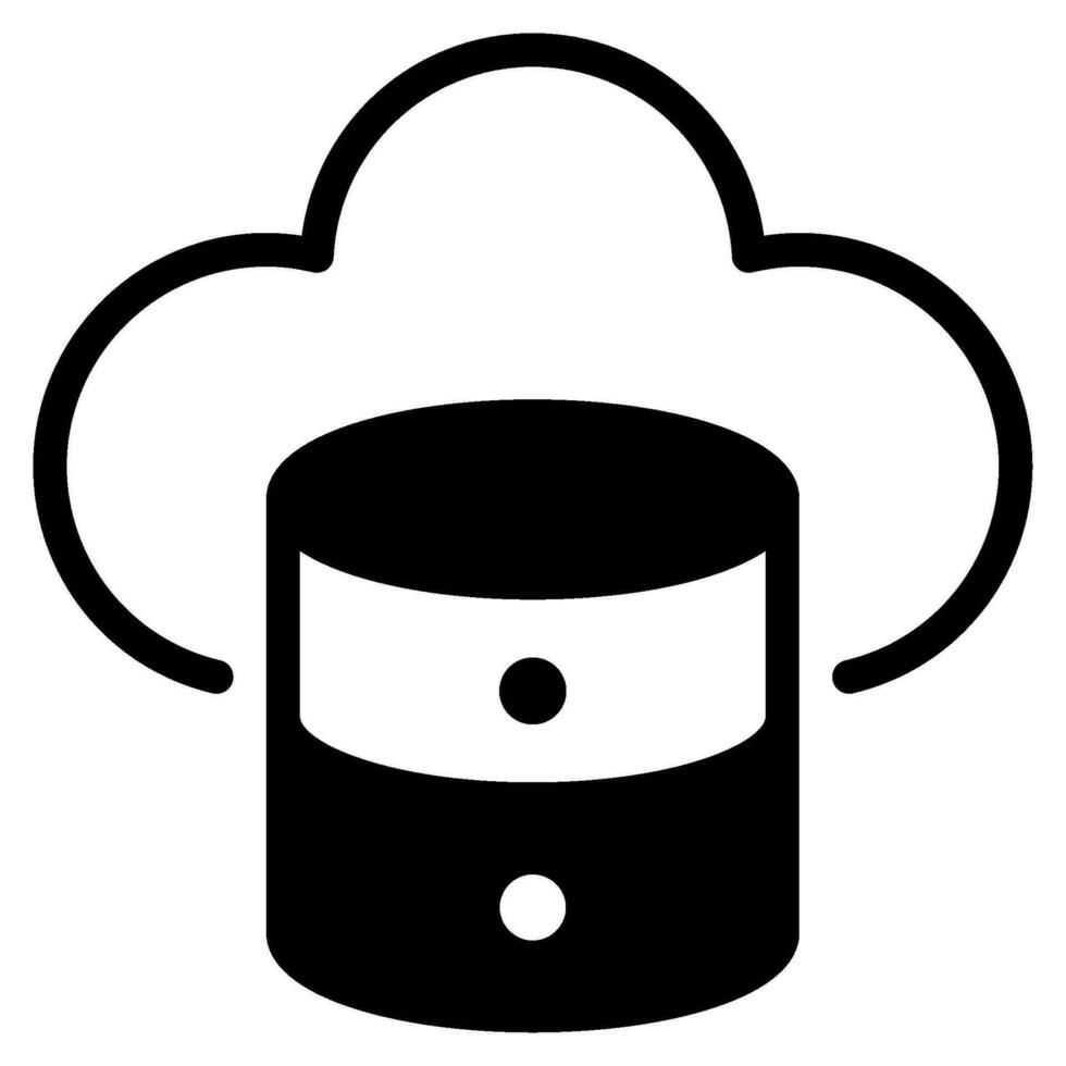 Cloud Database Icon 26758389 Vector Art at Vecteezy