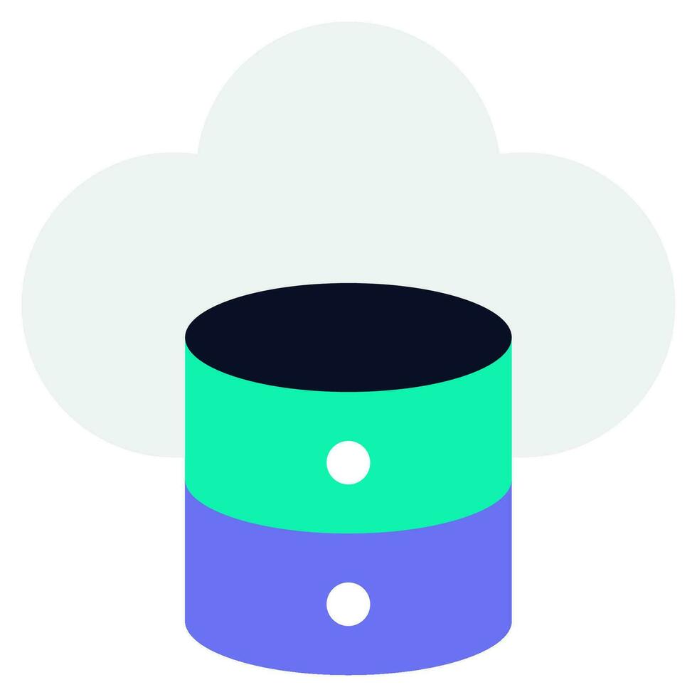 Cloud Database Icon 26758582 Vector Art at Vecteezy