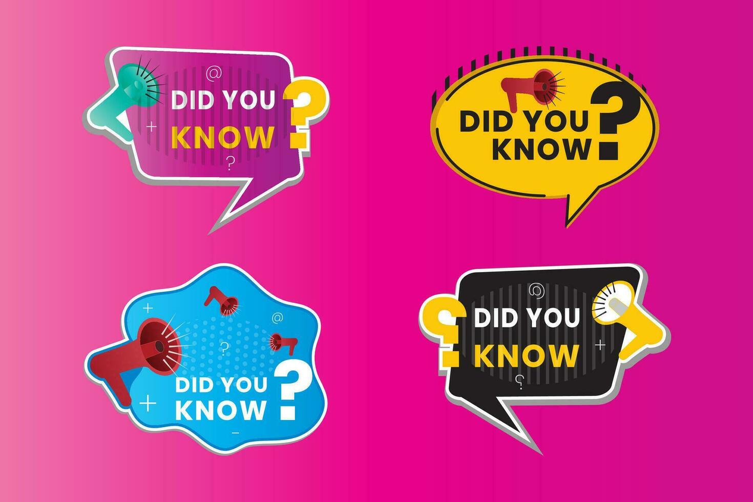 Did you know 26759168 Vector Art at Vecteezy Did you know 26759168 Vector Art at Vecteezy