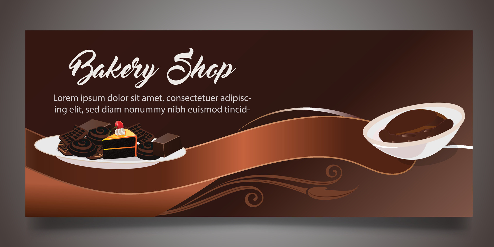 Bakery shop banner Design 26762187 Vector Art at Vecteezy Bakery shop banner Design 26762187 Vector Art at Vecteezy