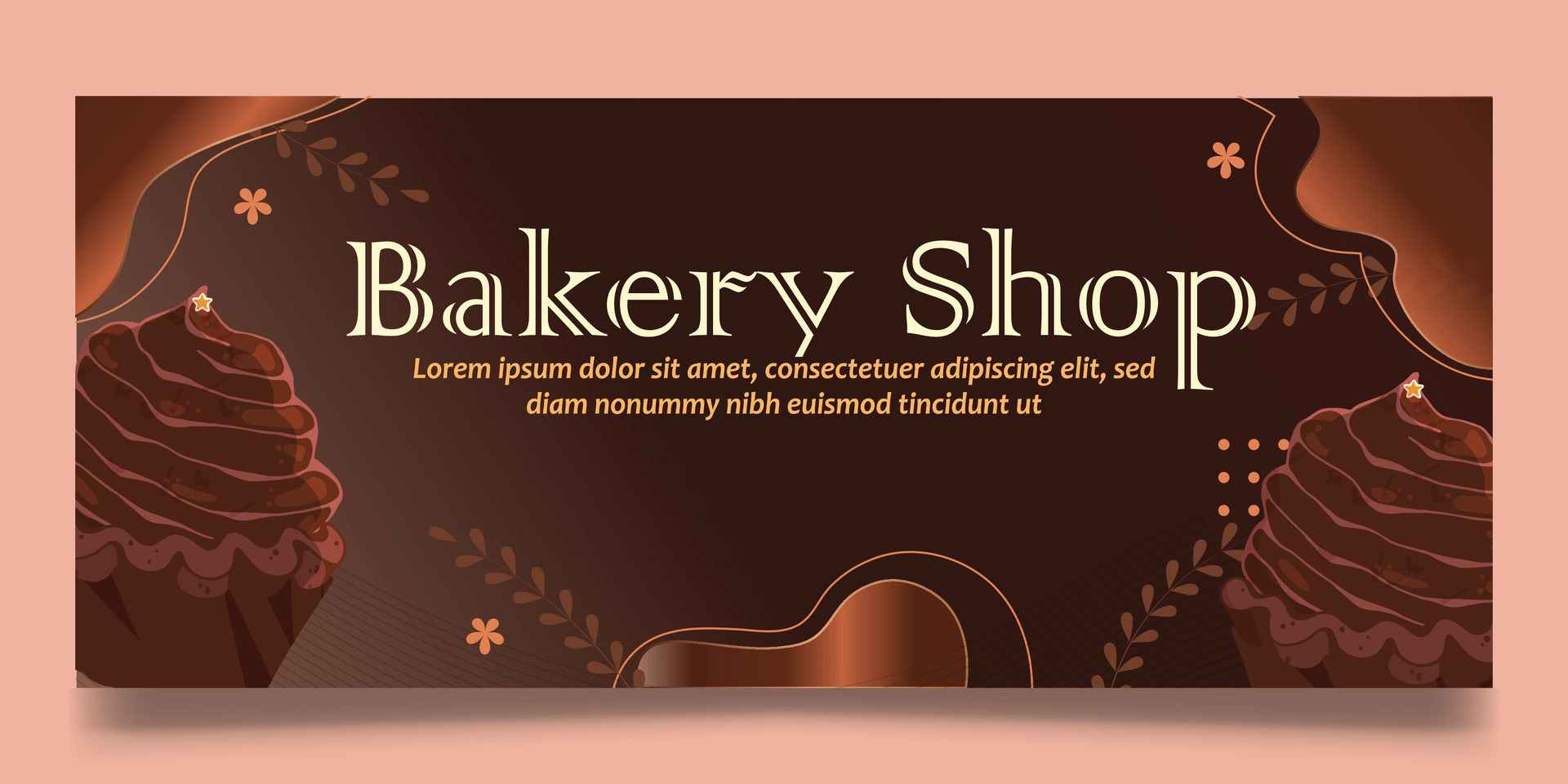 Bakery Shop web Banner Design 26762192 Vector Art at Vecteezy