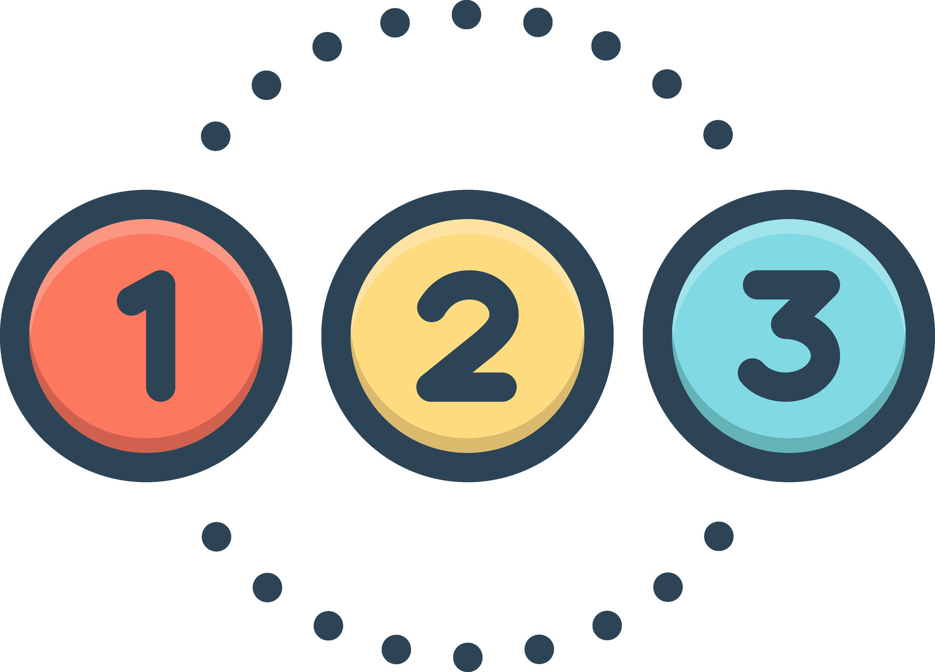 color icon for number 26764774 Vector Art at Vecteezy