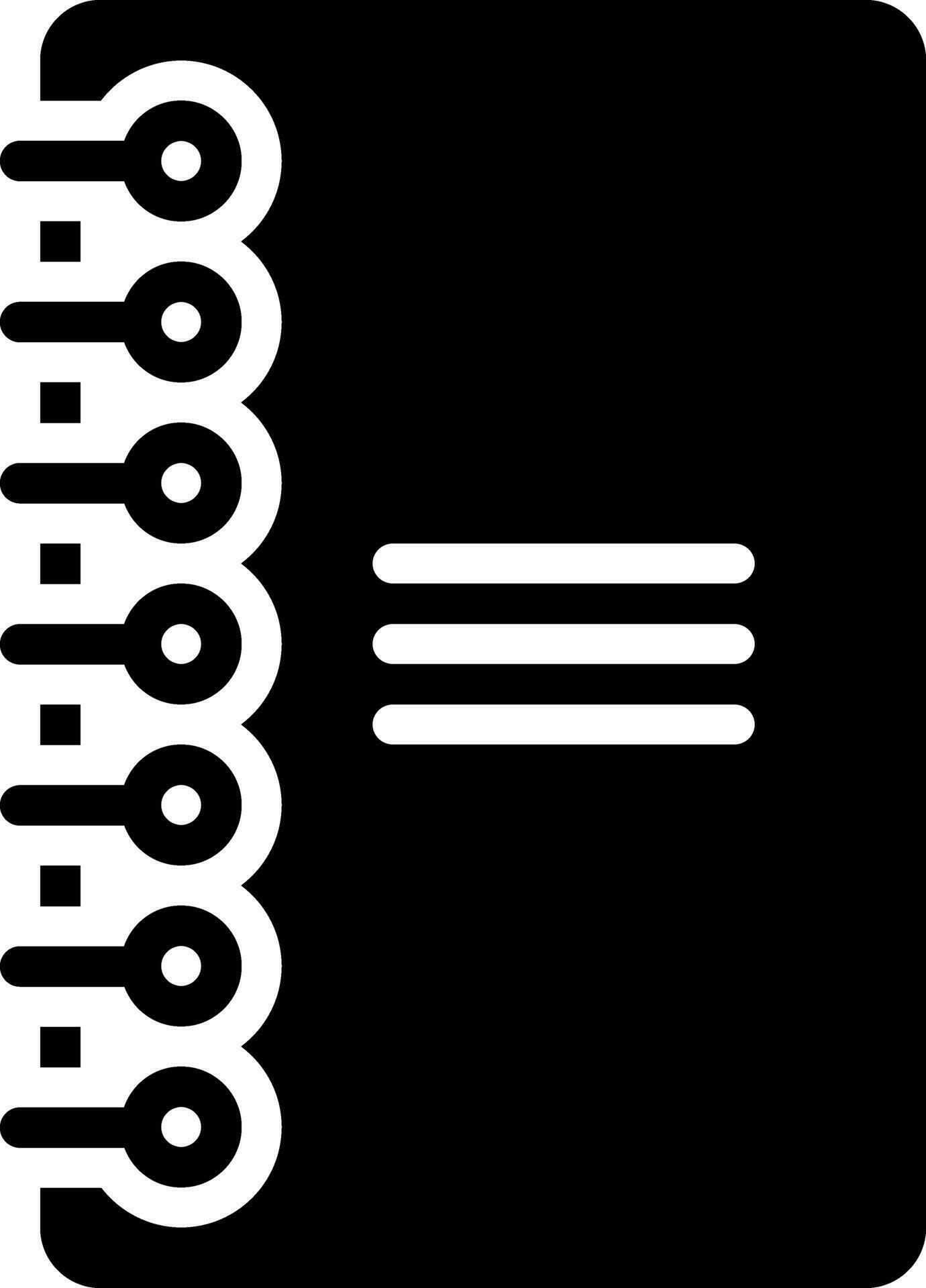 solid icon for bind 26764984 Vector Art at Vecteezy