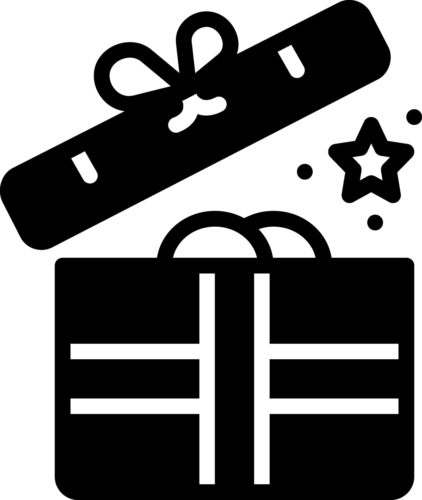 solid icon for open 26765505 Vector Art at Vecteezy