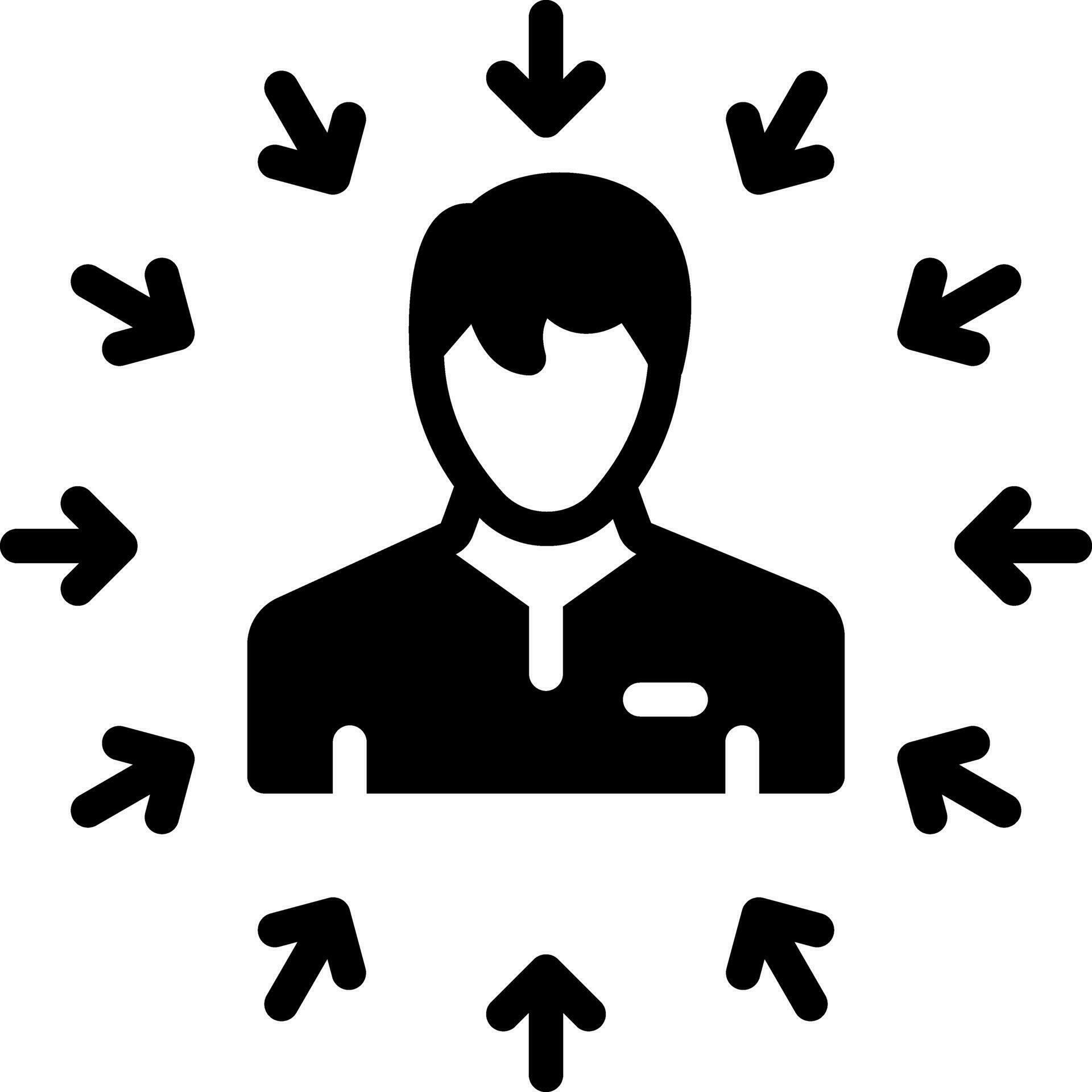 solid icon for me 26765719 Vector Art at Vecteezy