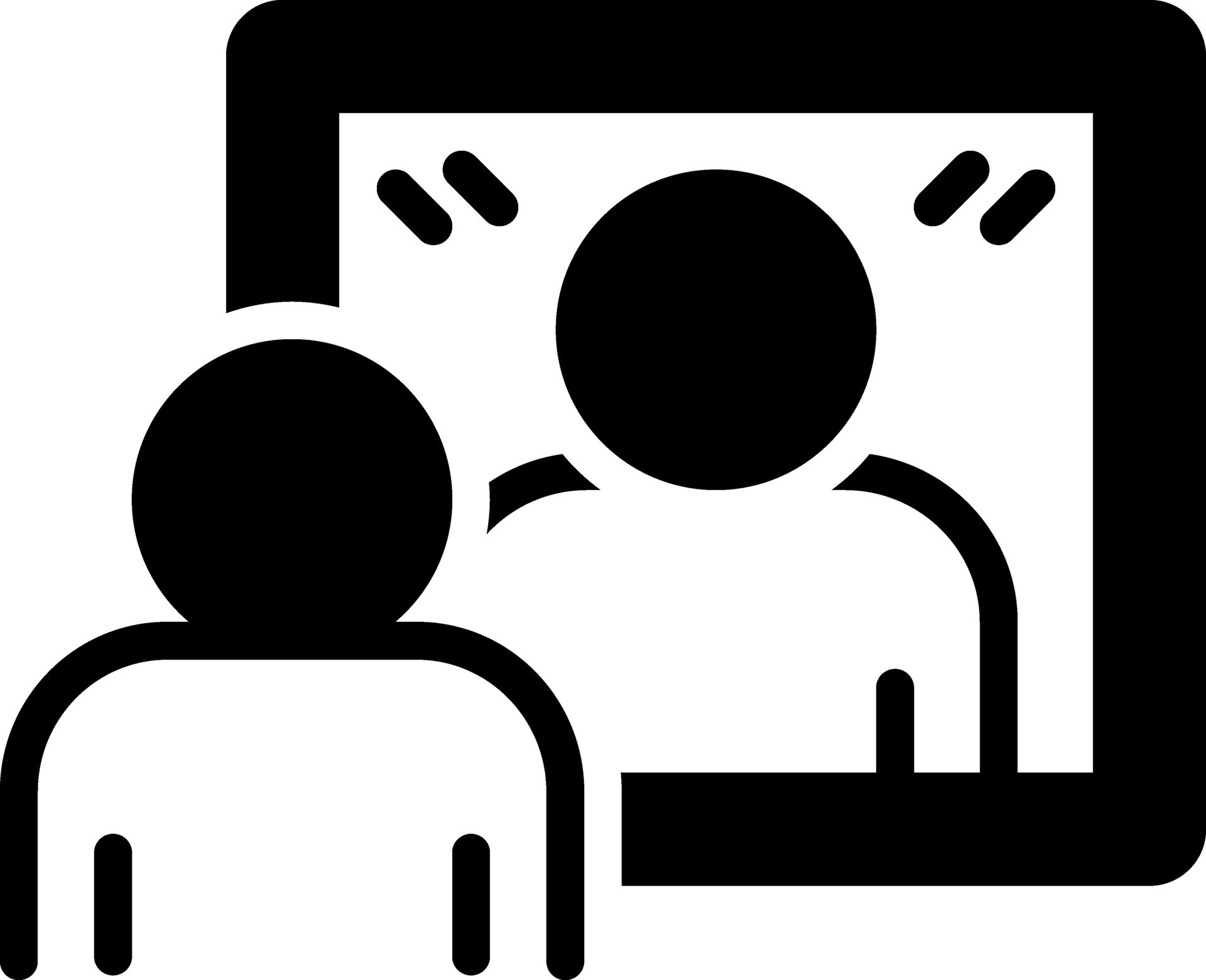 solid icon for reflection 26765870 Vector Art at Vecteezy