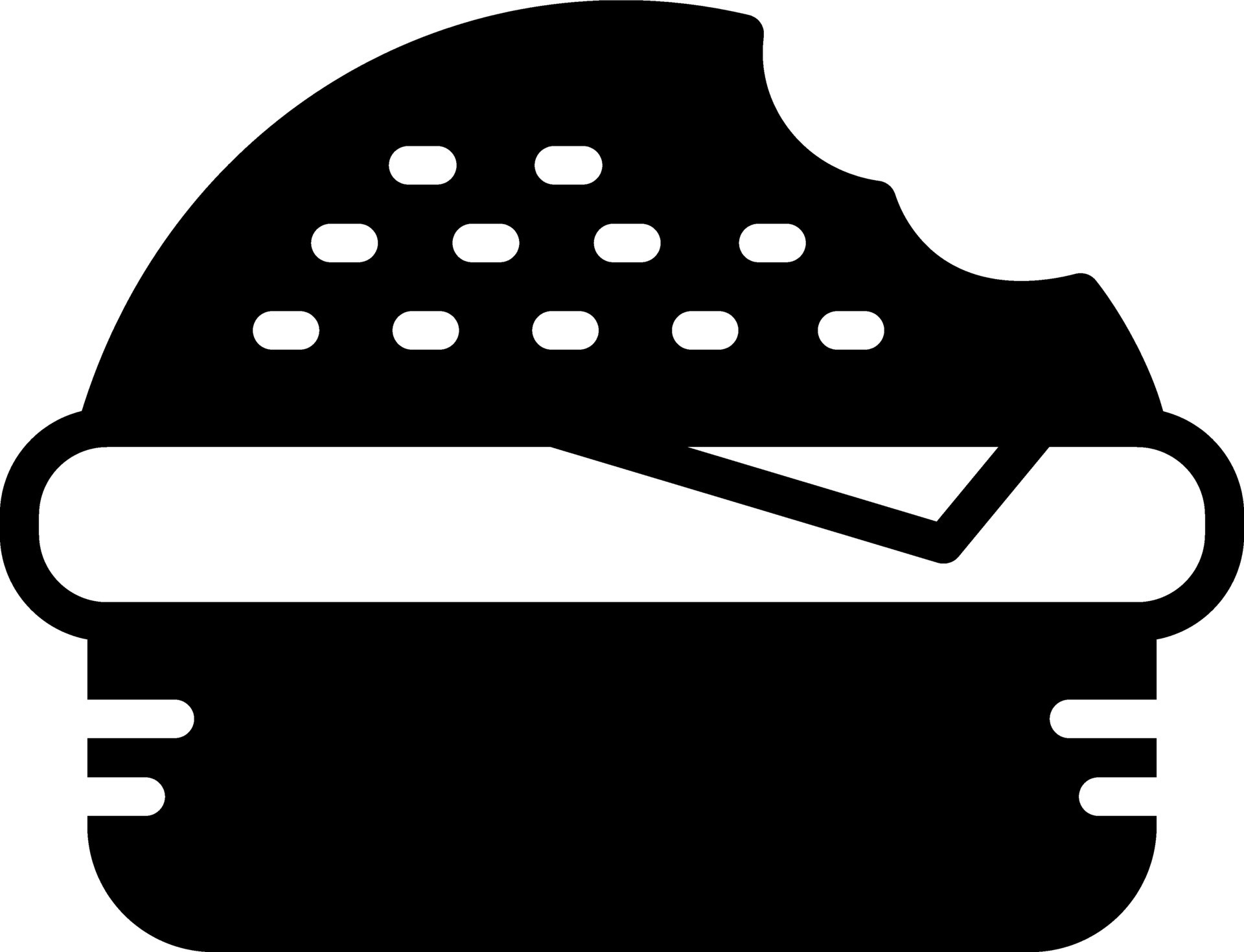 solid icon for bite 26766234 Vector Art at Vecteezy