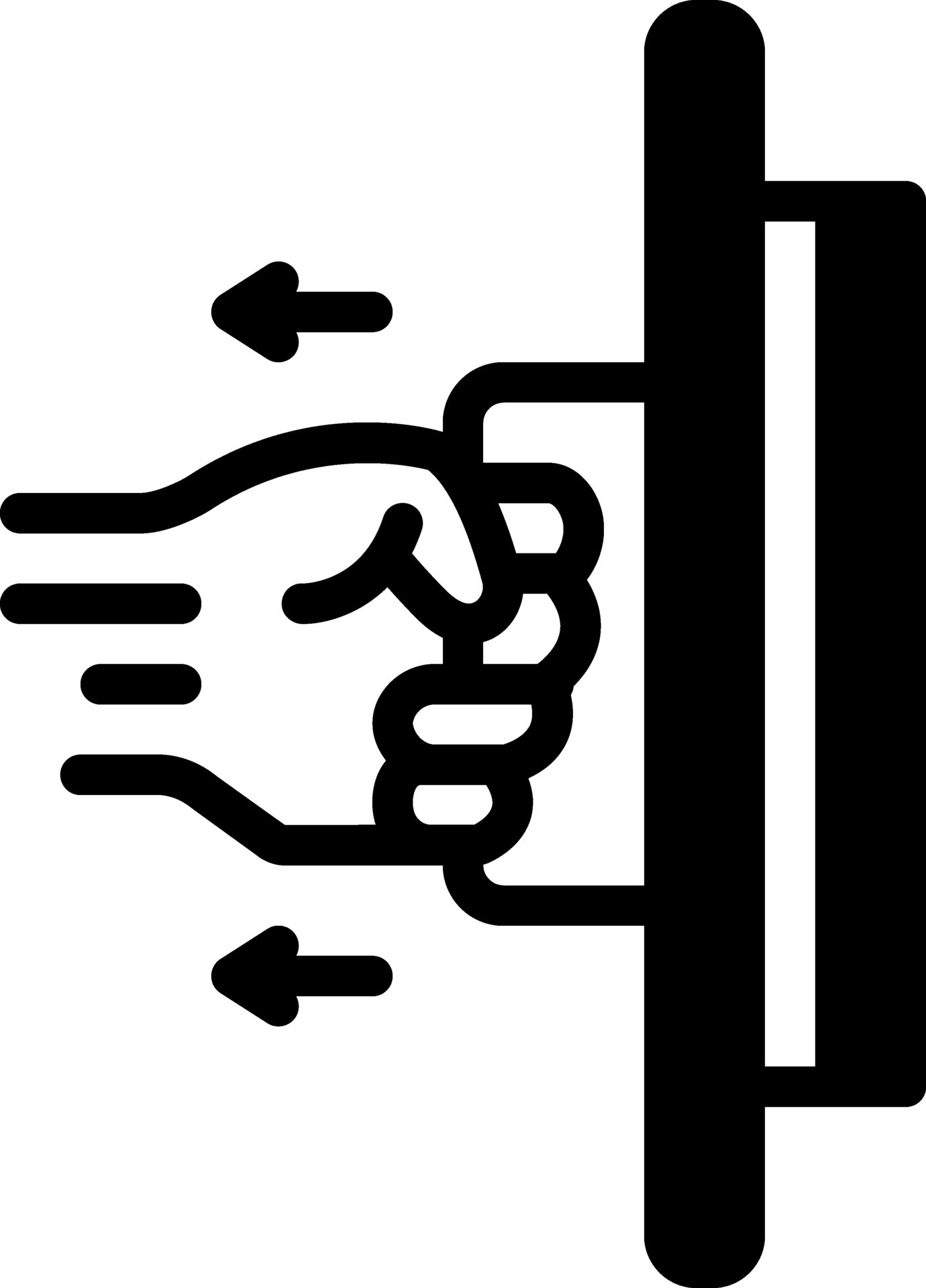 solid icon for pull 26766601 Vector Art at Vecteezy