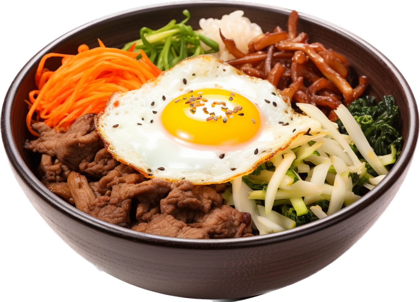 Bibimbap with . 26772964 PNG