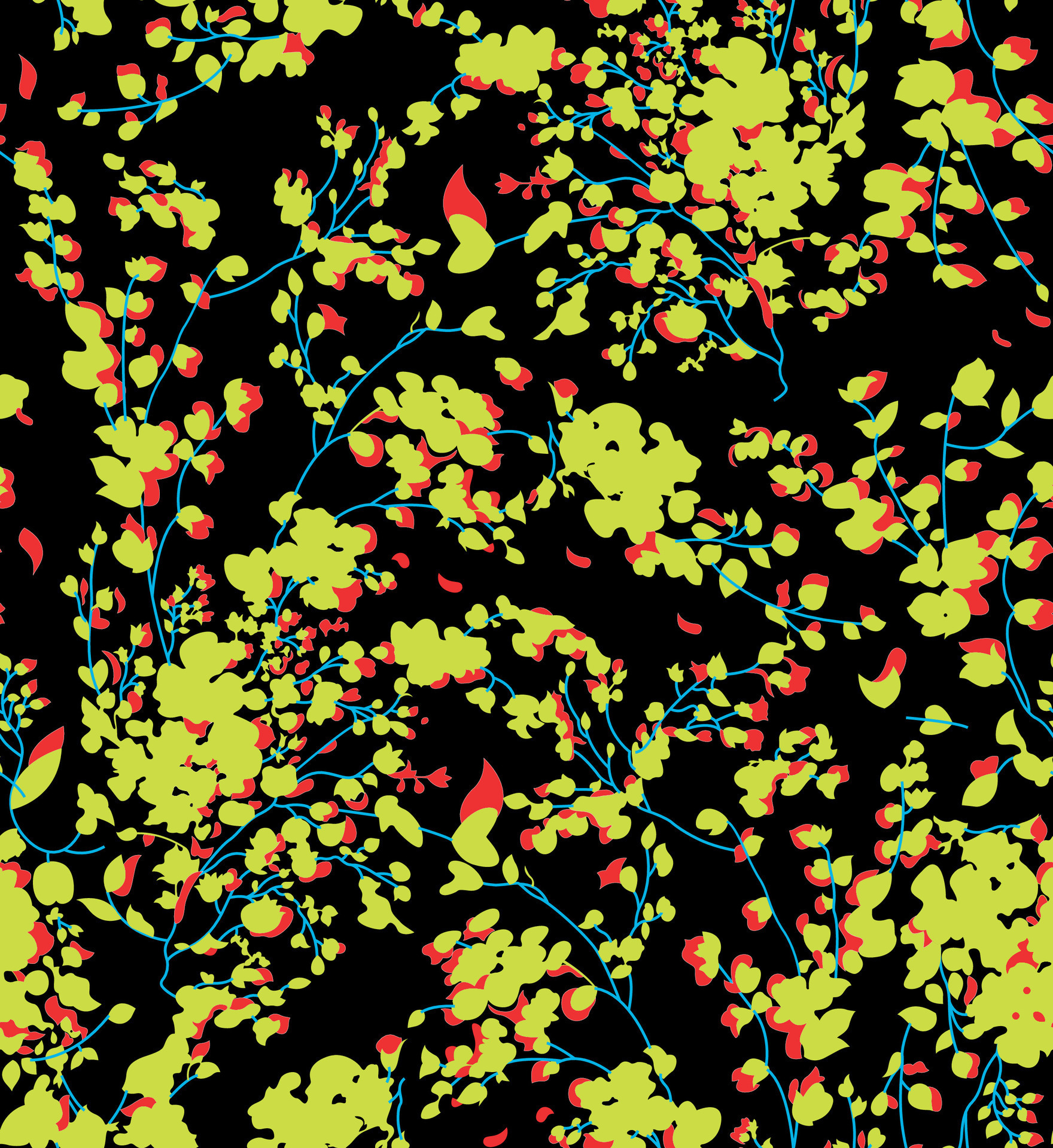 Vector A Seamless Pattern Textile Background Print Wallpaper
