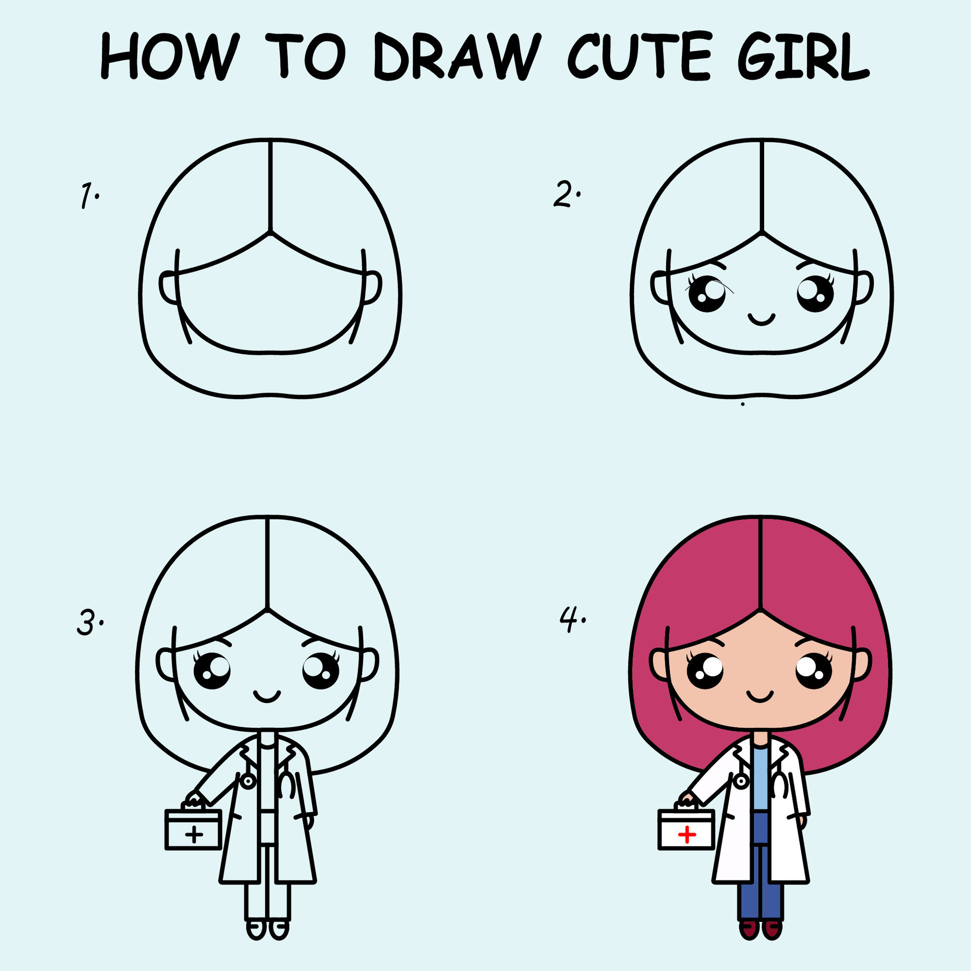 Step By Step To Draw A Cute Girl Drawing Tutorial A Cute Girl Drawing step-by-step-to-draw-a-cute-girl-drawing-tutorial-a-cute-girl-drawing