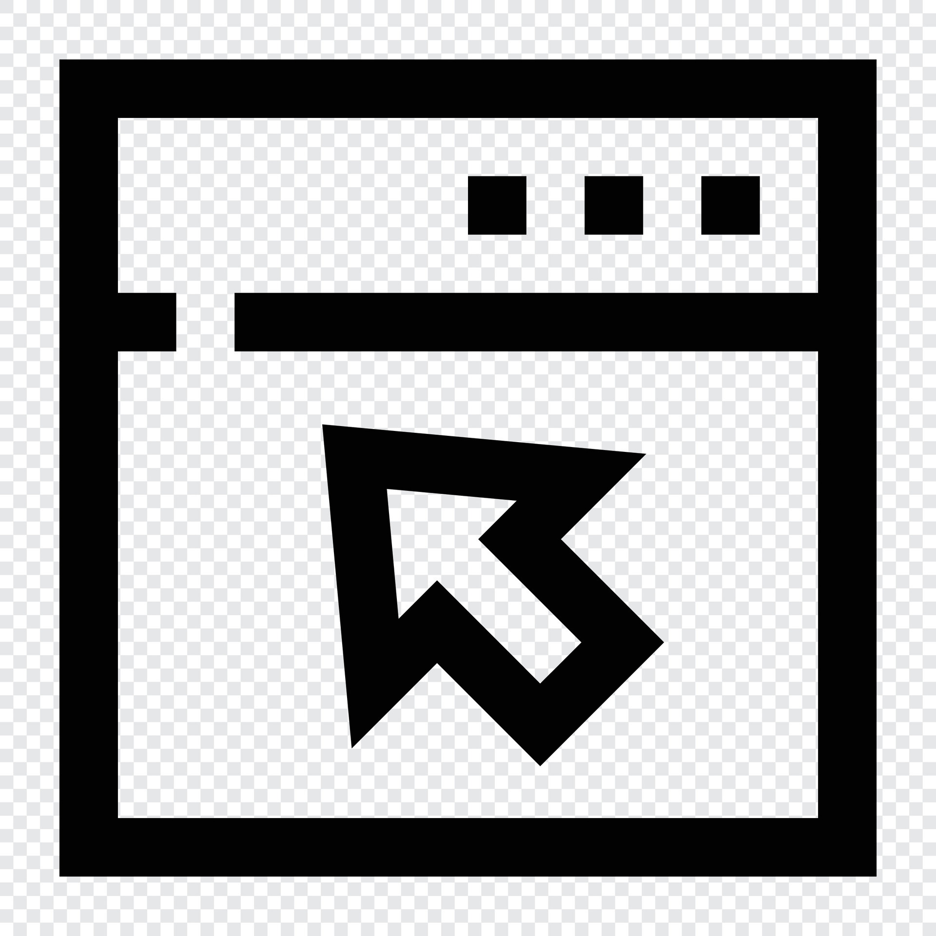 Browser icon. Internet technology concept. Icon in line style 26781010 ...