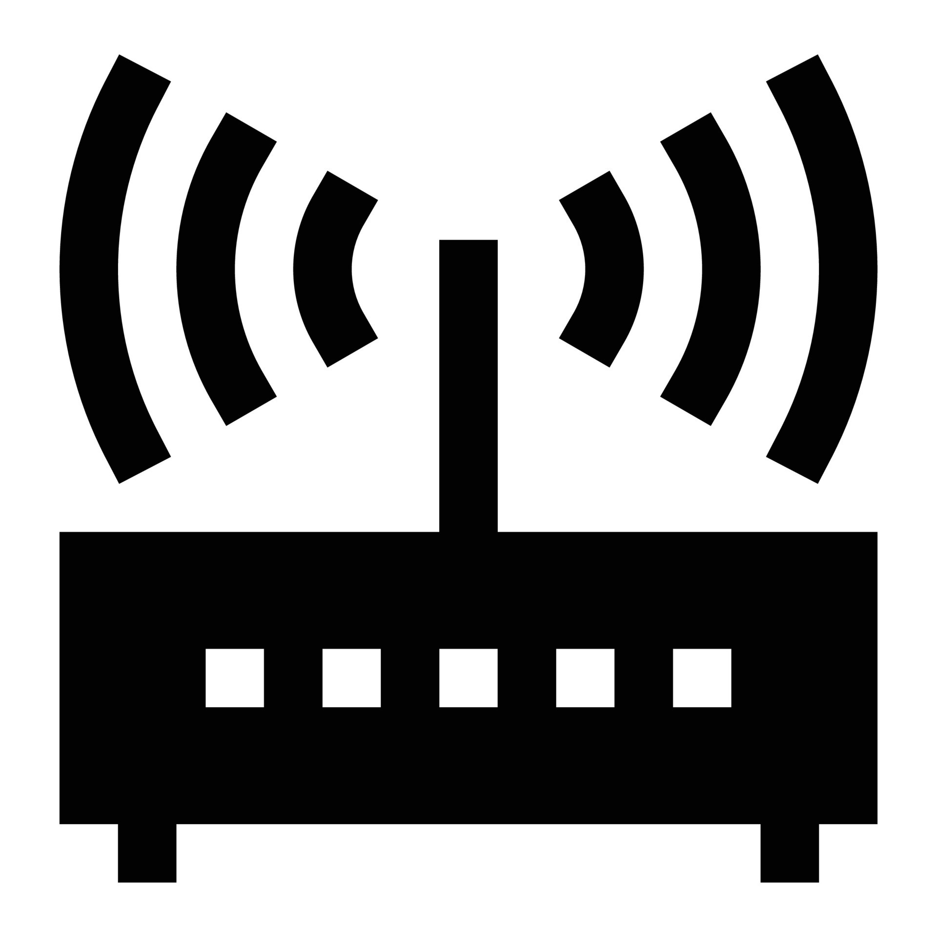 Wireless Connection Icon Internet Technology Concept Icon In Line Style 26781028 Vector Art At