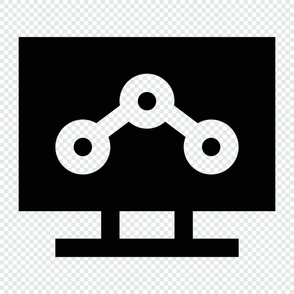 Share icon. Internet technology concept. Icon in line style 26781187 ...