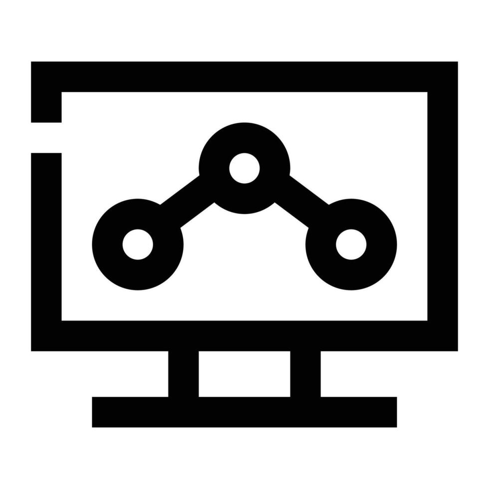 Share icon. Internet technology concept. Icon in line style 26781191 ...