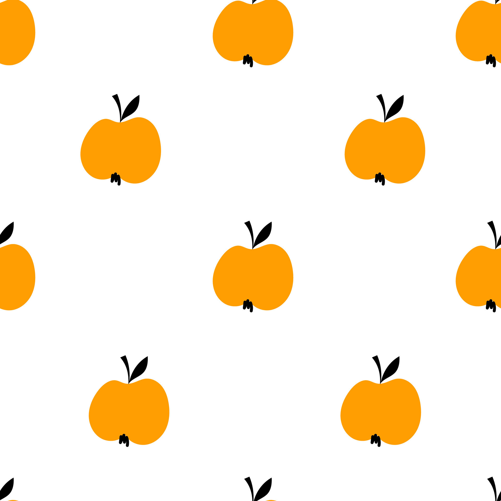 Yellow Apples Seamless Pattern 26781943 Vector Art At Vecteezy