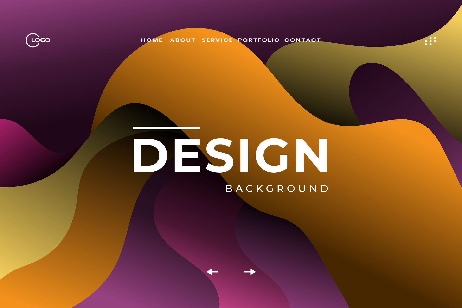 Abstract Background Dynamic Wave Colorful is used for website UI UX ...