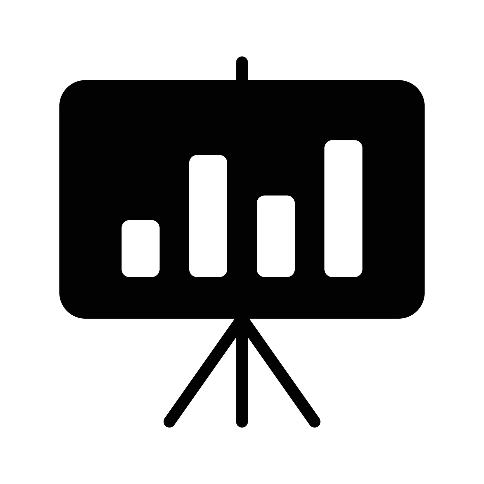An Icon Of Business Graphical Presentation Vector Of Statistical Presentation 26785339 Vector
