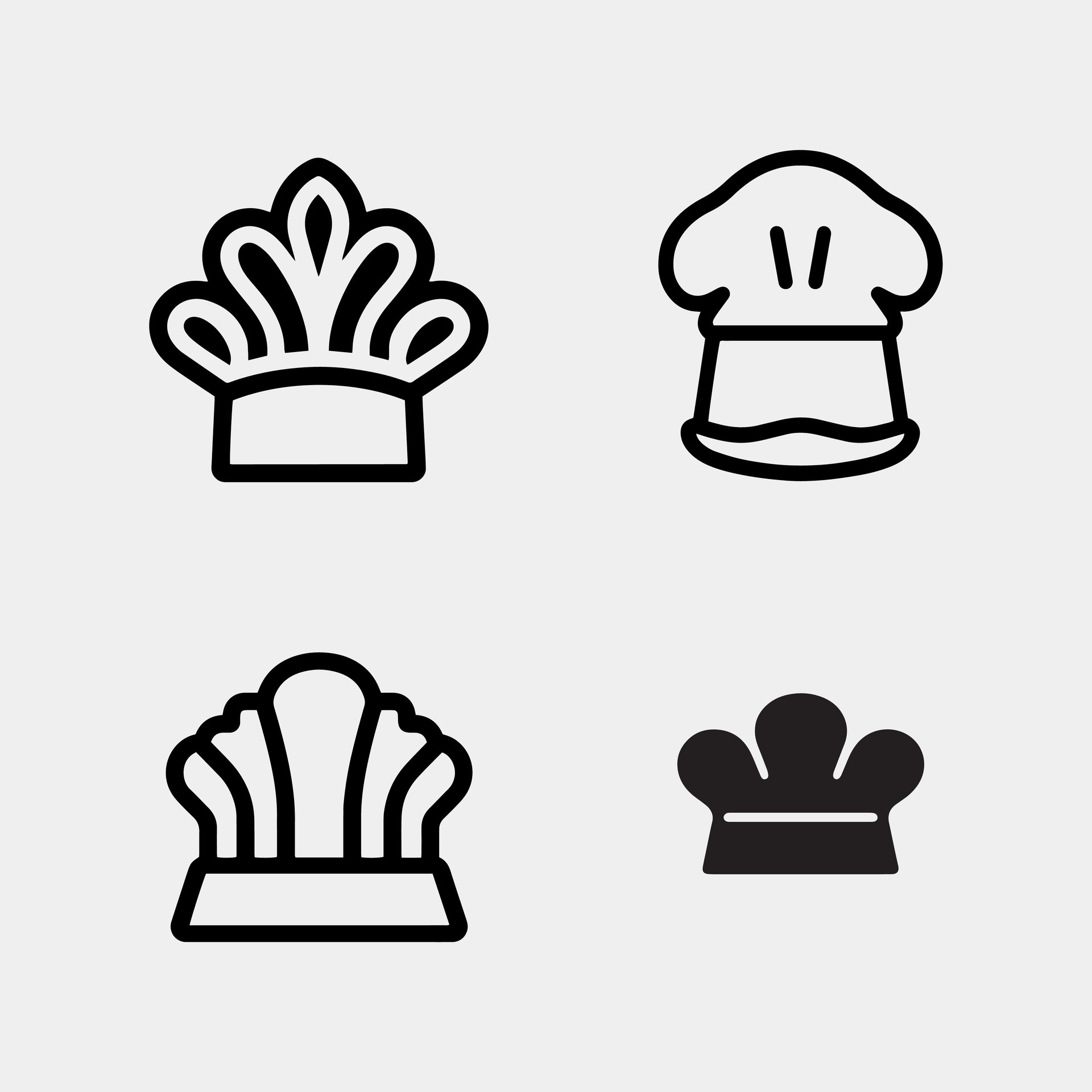 chef hat icon vector illustration design 26786928 Vector Art at Vecteezy