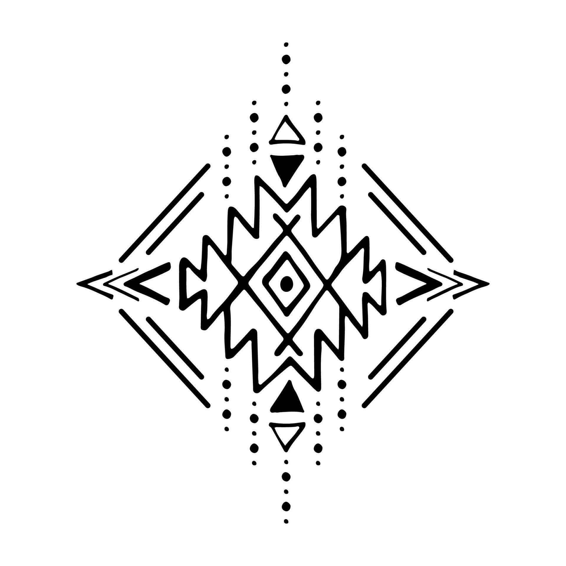 Aztec vector element. 26787712 Vector Art at Vecteezy